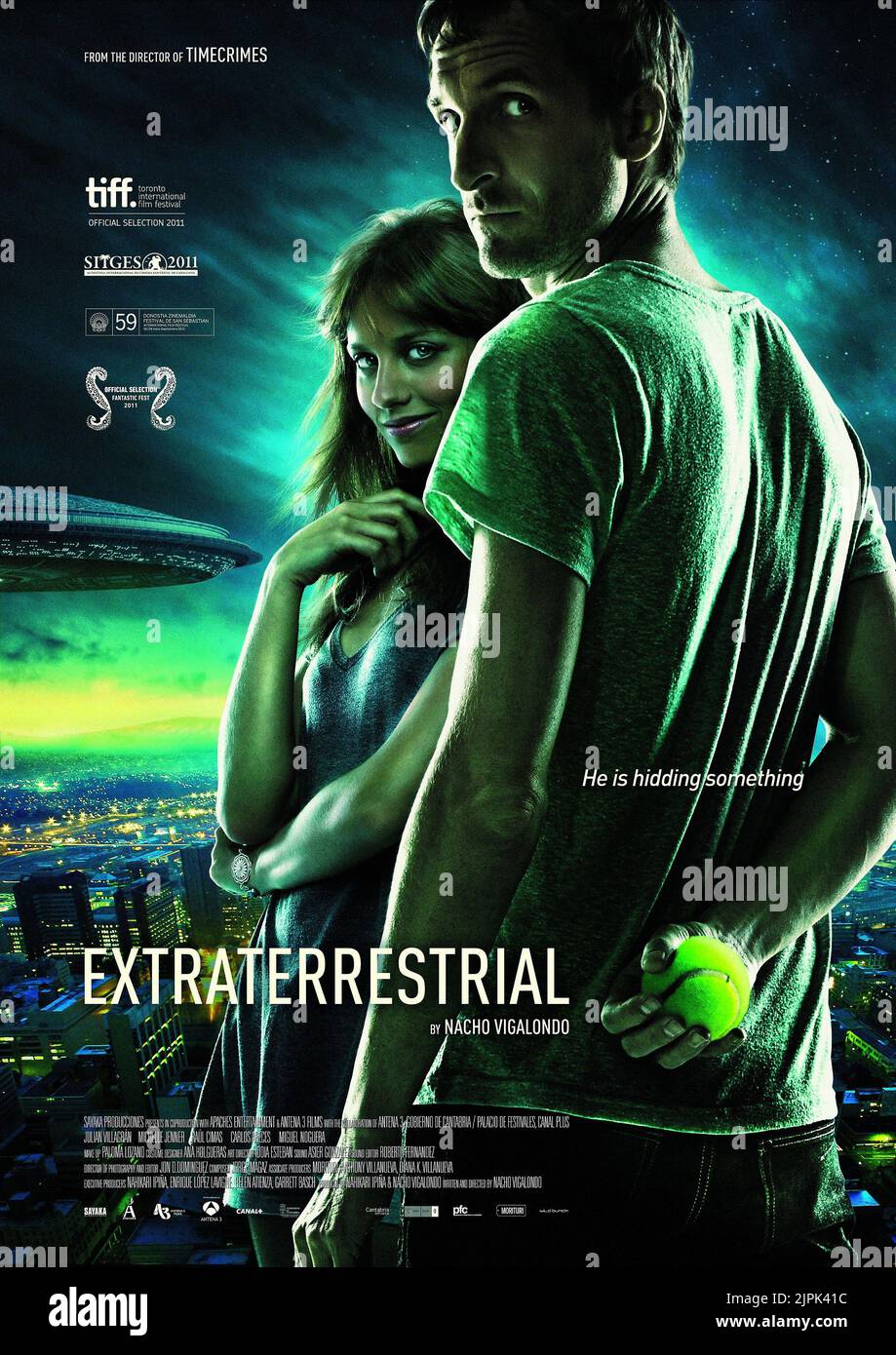 MOVIE POSTER, EXTRATERRESTRIAL, 2011 Stock Photo - Alamy