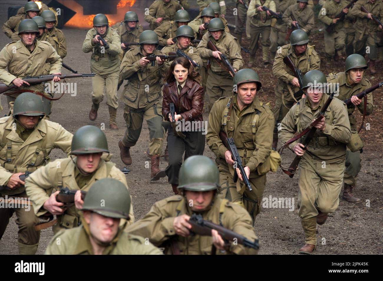 HAYLEY ATWELL, CAPTAIN AMERICA: THE FIRST AVENGER, 2011 Stock Photo - Alamy