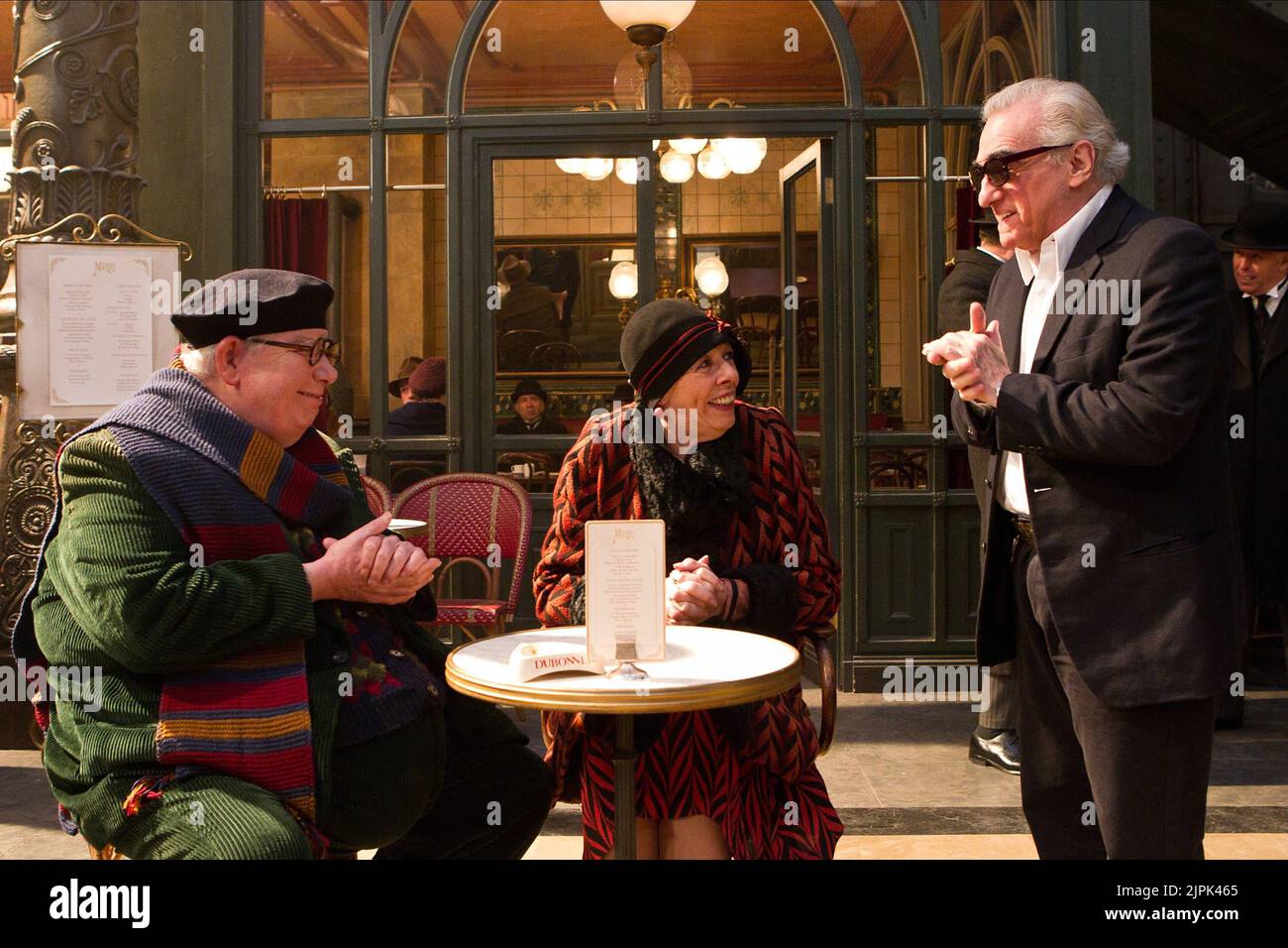 RICHARD GRIFFITHS, FRANCES DE LA TOUR, MARTIN SCORSESE, HUGO, 2011 ...