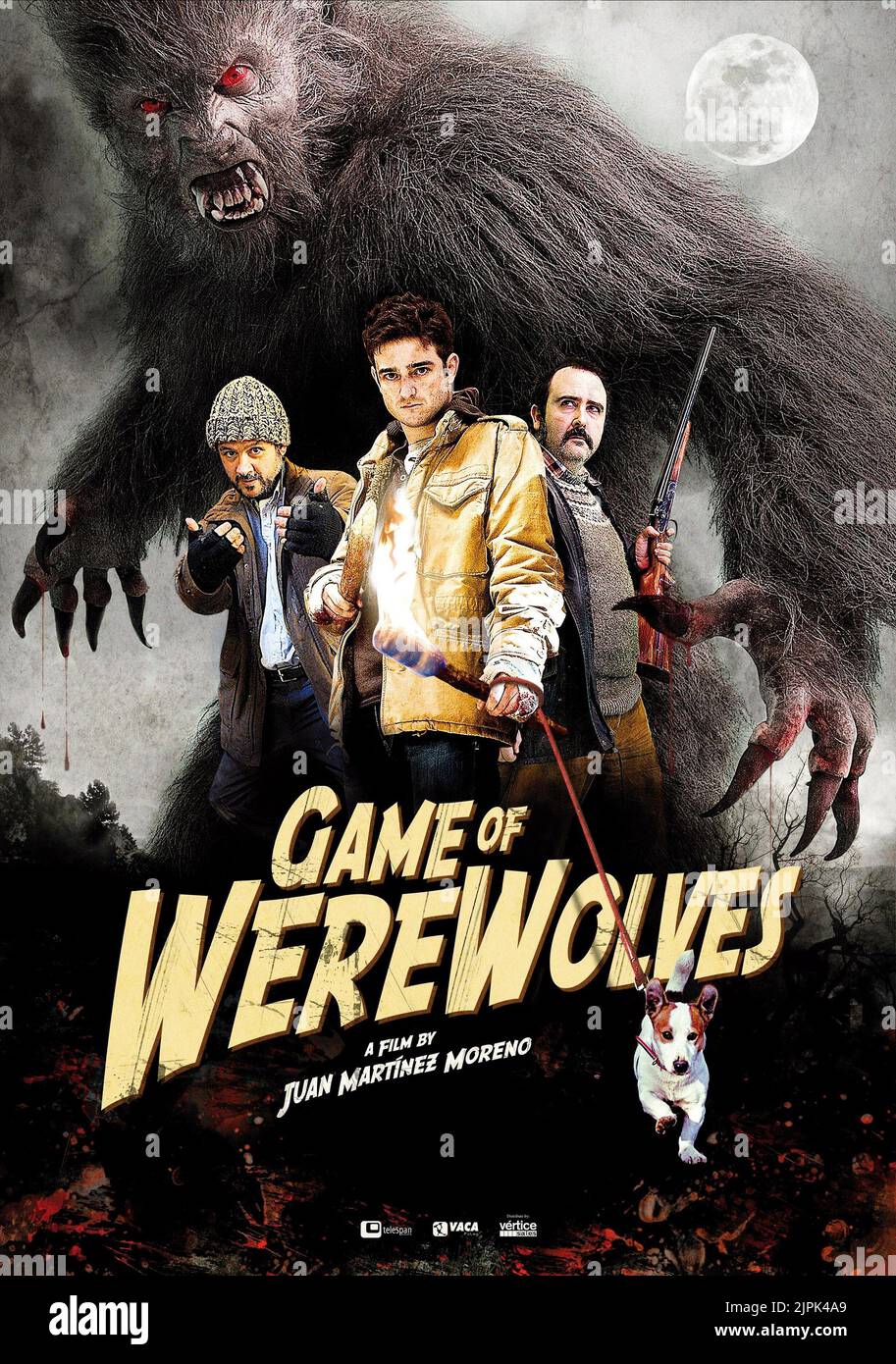 MOVIE POSTER, GAME OF WEREWOLVES: LOBOS DE ARGA, 2011 Stock Photo - Alamy