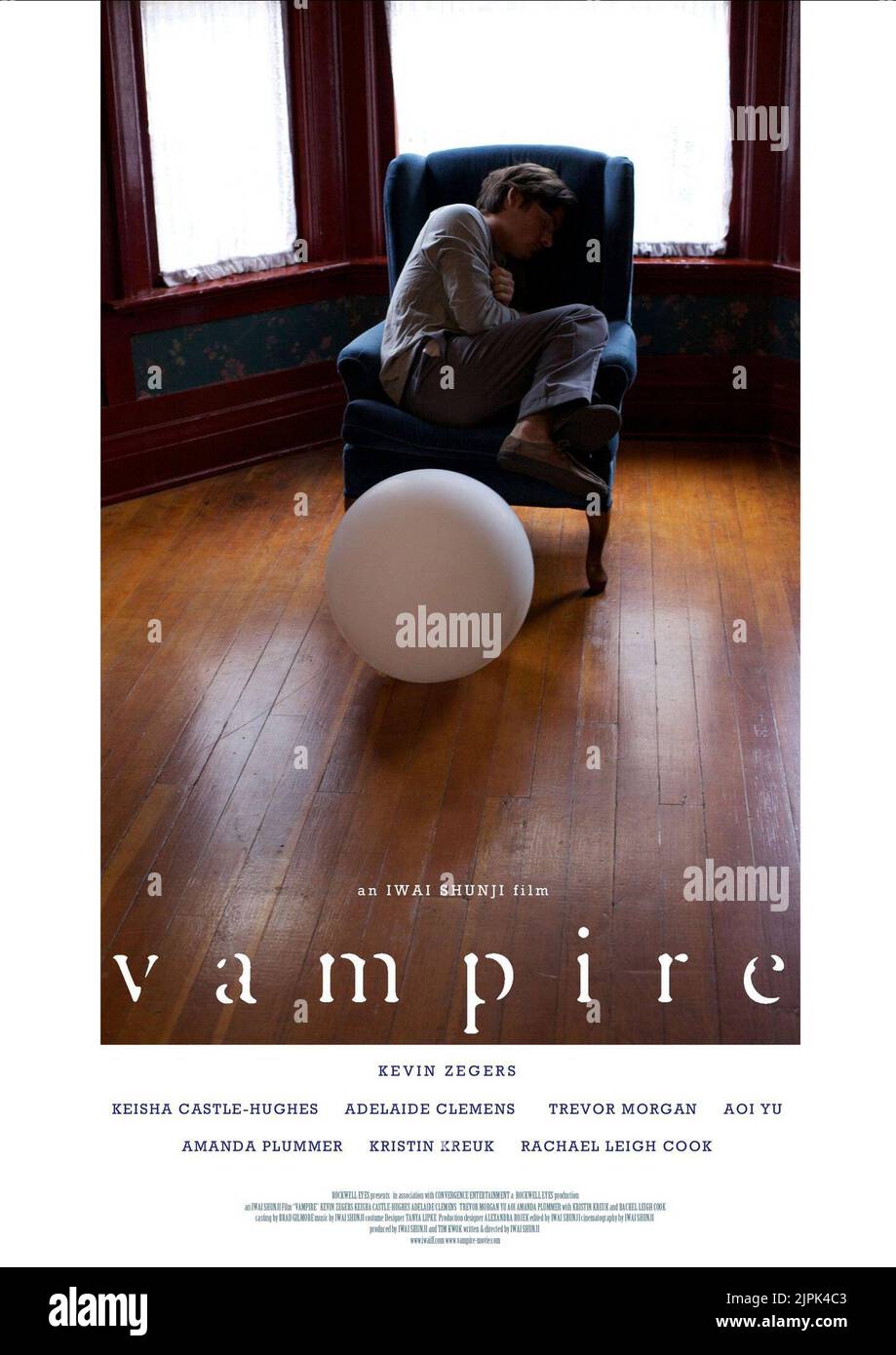KEVIN ZEGERS POSTER, VAMPIRE, 2011 Stock Photo - Alamy