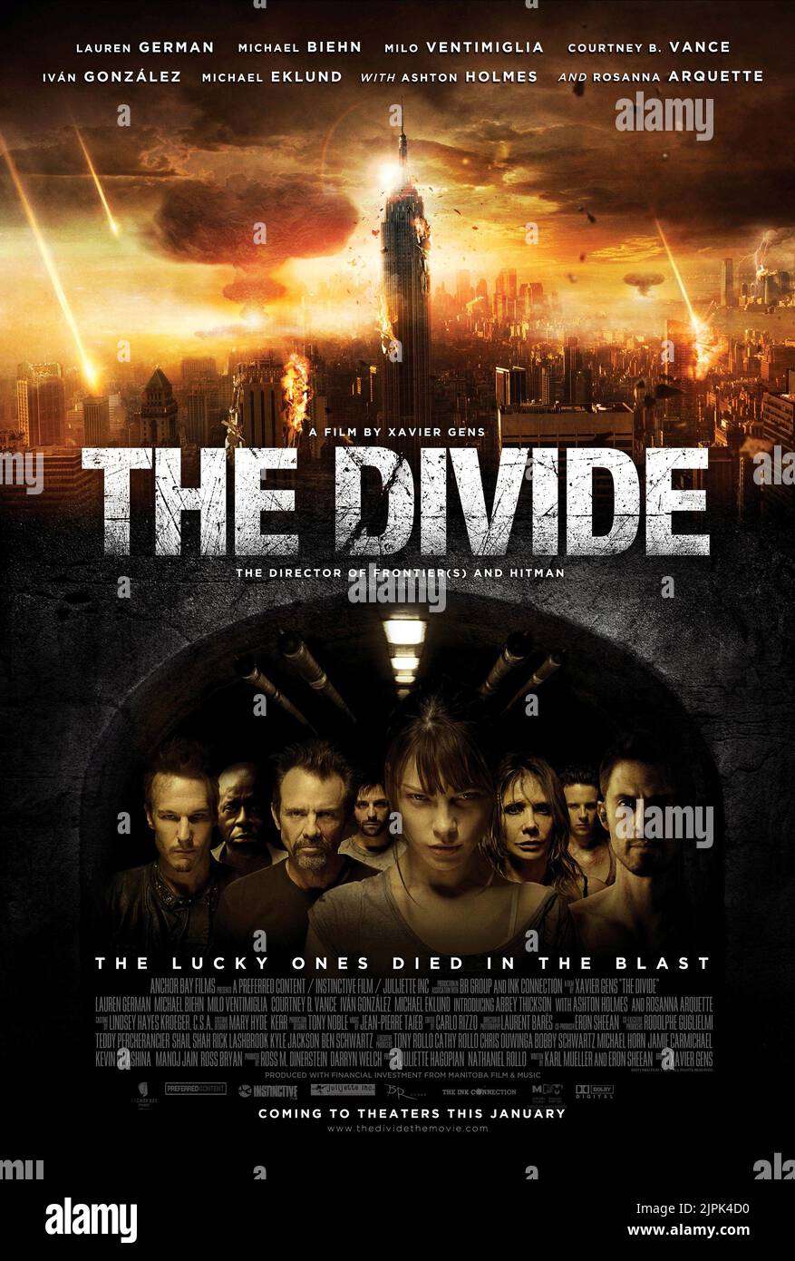 MOVIE POSTER, THE DIVIDE, 2011 Stock Photo - Alamy