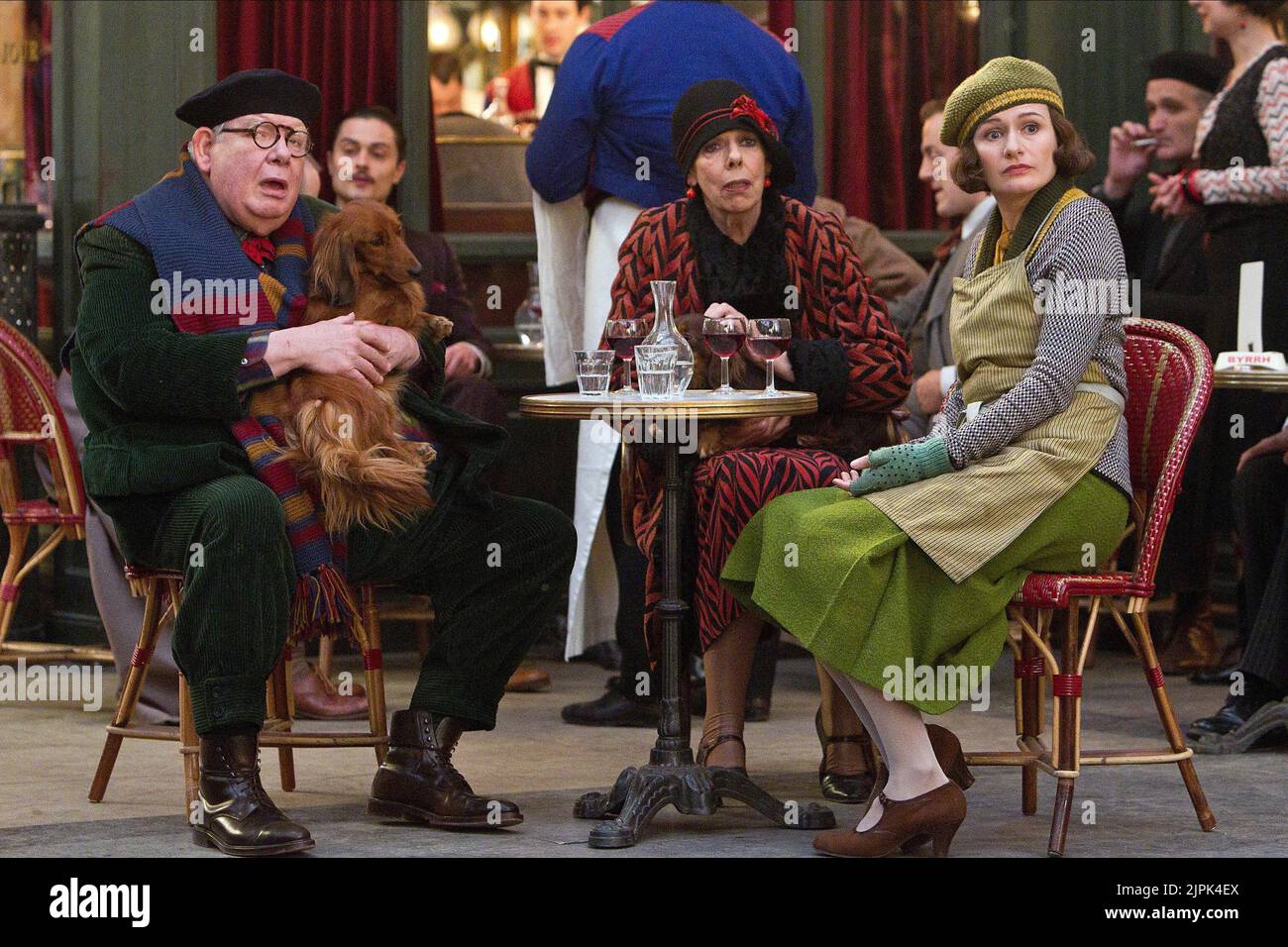 RICHARD GRIFFITHS, FRANCES DE LA TOUR, EMILY MORTIMER, HUGO, 2011 Stock ...