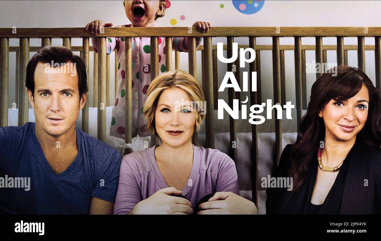 WILL ARNETT, CHRISTINA APPLEGATE, MAYA RUDOLPH POSTER, UP ALL NIGHT ...