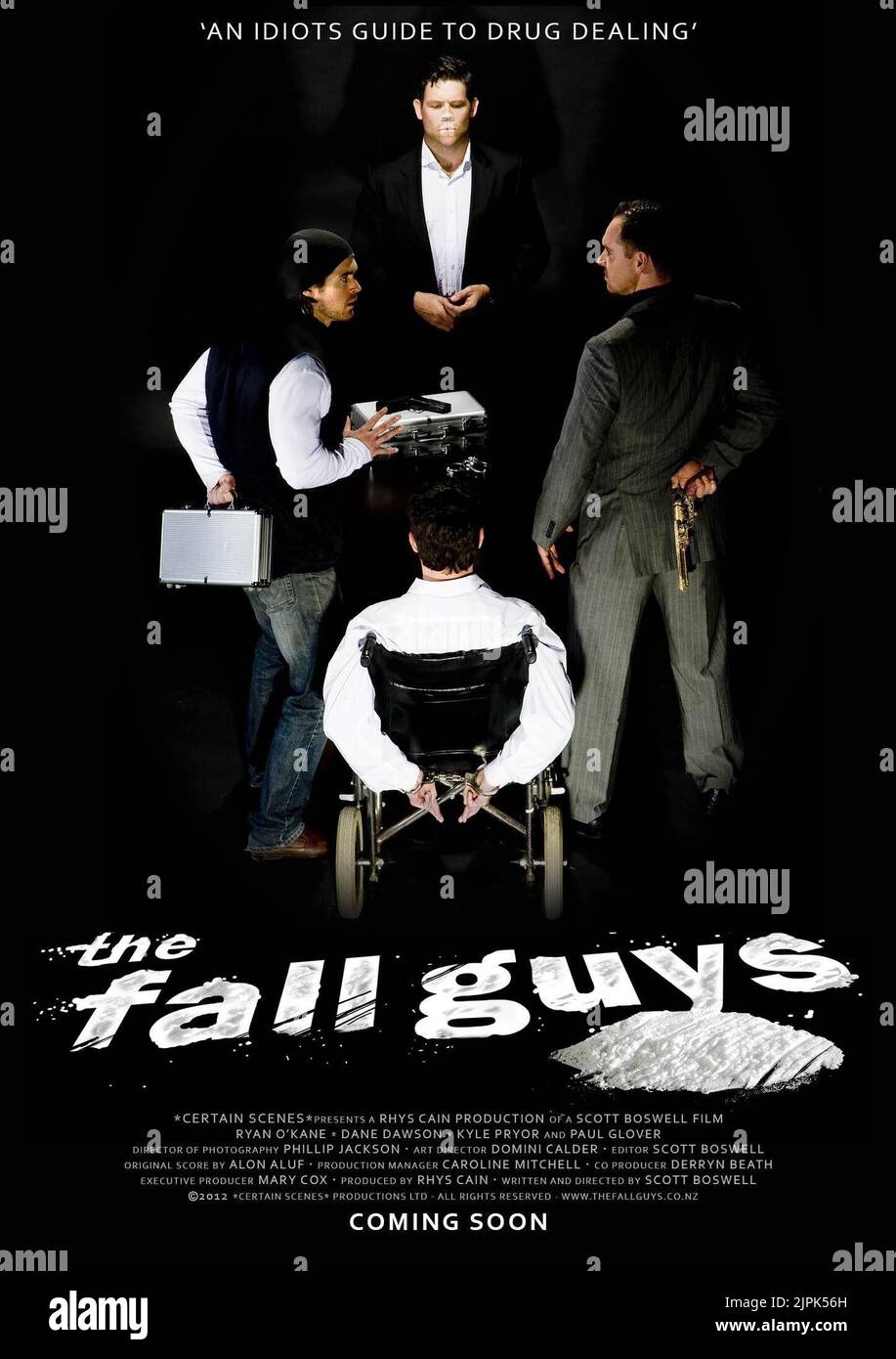 MOVIE POSTER, THE FALL GUYS, 2011 Stock Photo - Alamy