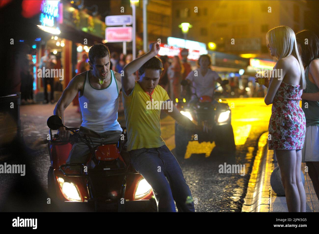 THEO JAMES, JOE THOMAS, EMILY HEAD, THE INBETWEENERS MOVIE, 2011 Stock ...