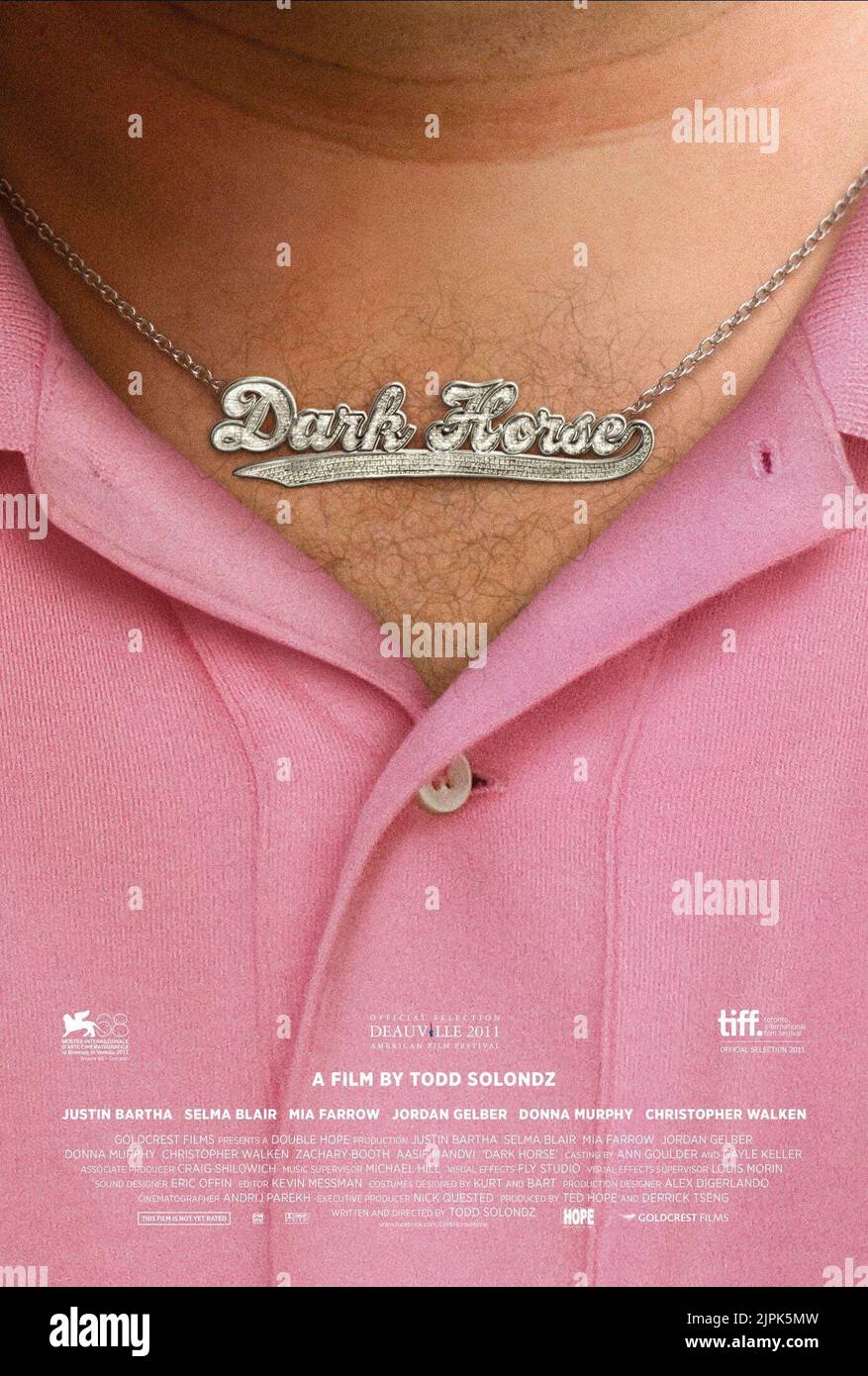 SILVER CHAIN MOVIE POSTER, DARK HORSE, 2011 Stock Photo - Alamy