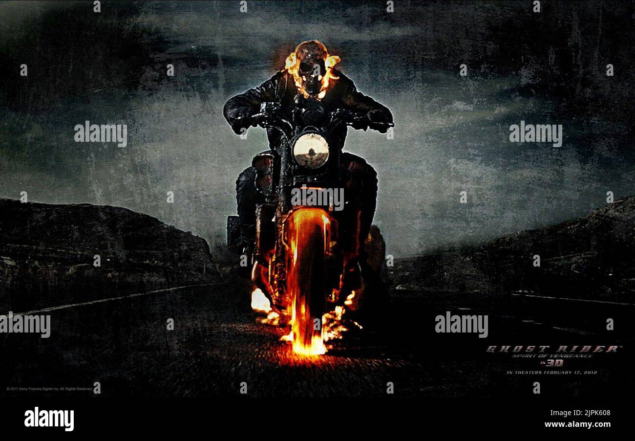THE GHOST RIDER POSTER, GHOST RIDER: SPIRIT OF VENGEANCE, 2011 Stock ... THE GHOST RIDER POSTER, GHOST RIDER: SPIRIT OF VENGEANCE, 2011 Stock ...