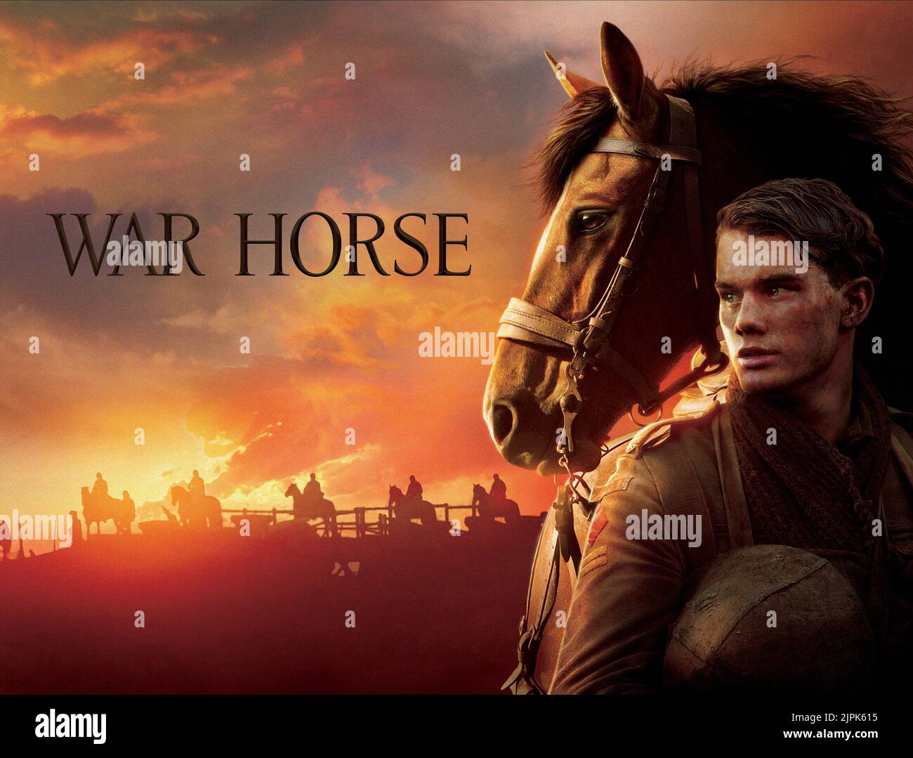 JEREMY IRVINE POSTER, WAR HORSE, 2011 Stock Photo - Alamy