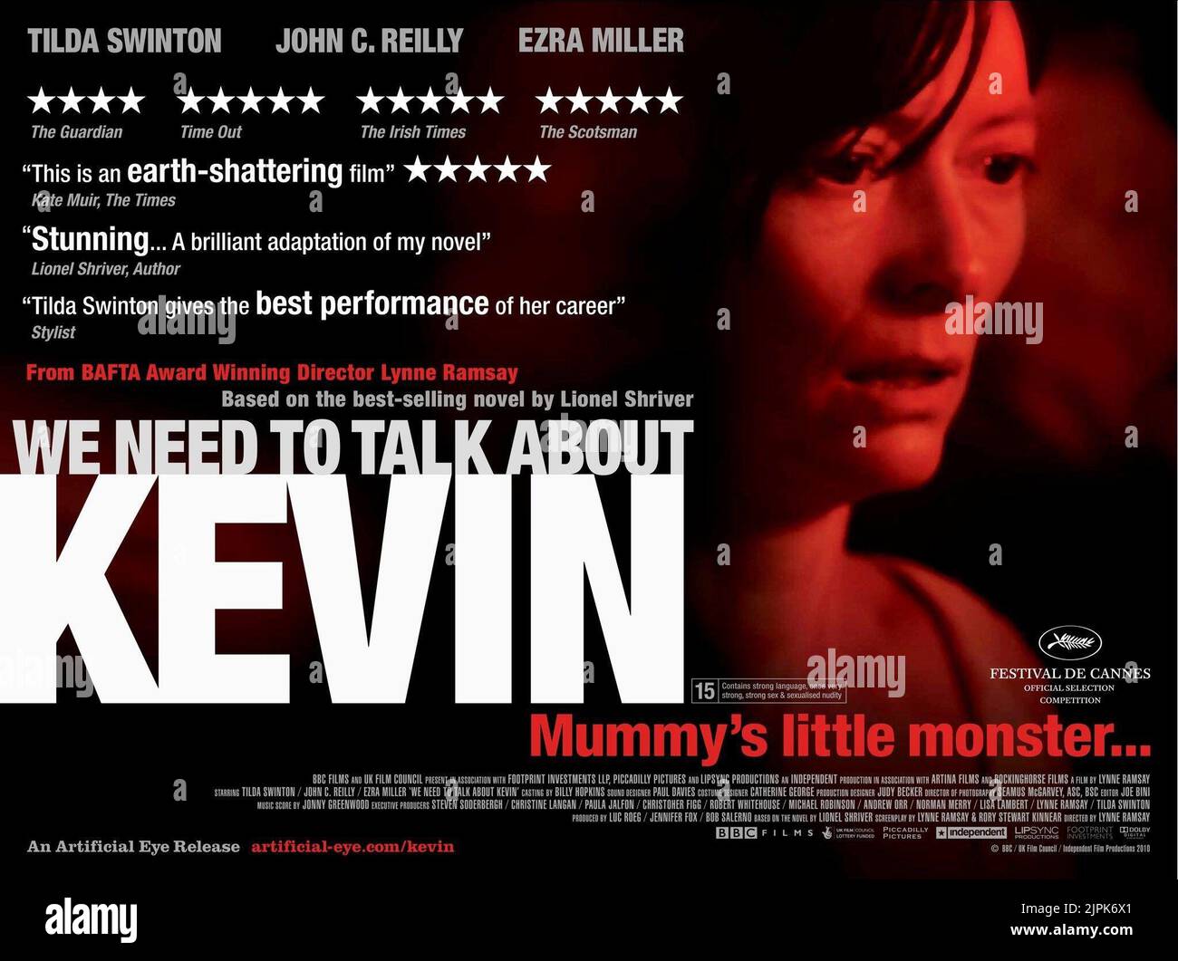 TILDA SWINTON POSTER, WE NEED TO TALK ABOUT KEVIN, 2011 Stock Photo - Alamy