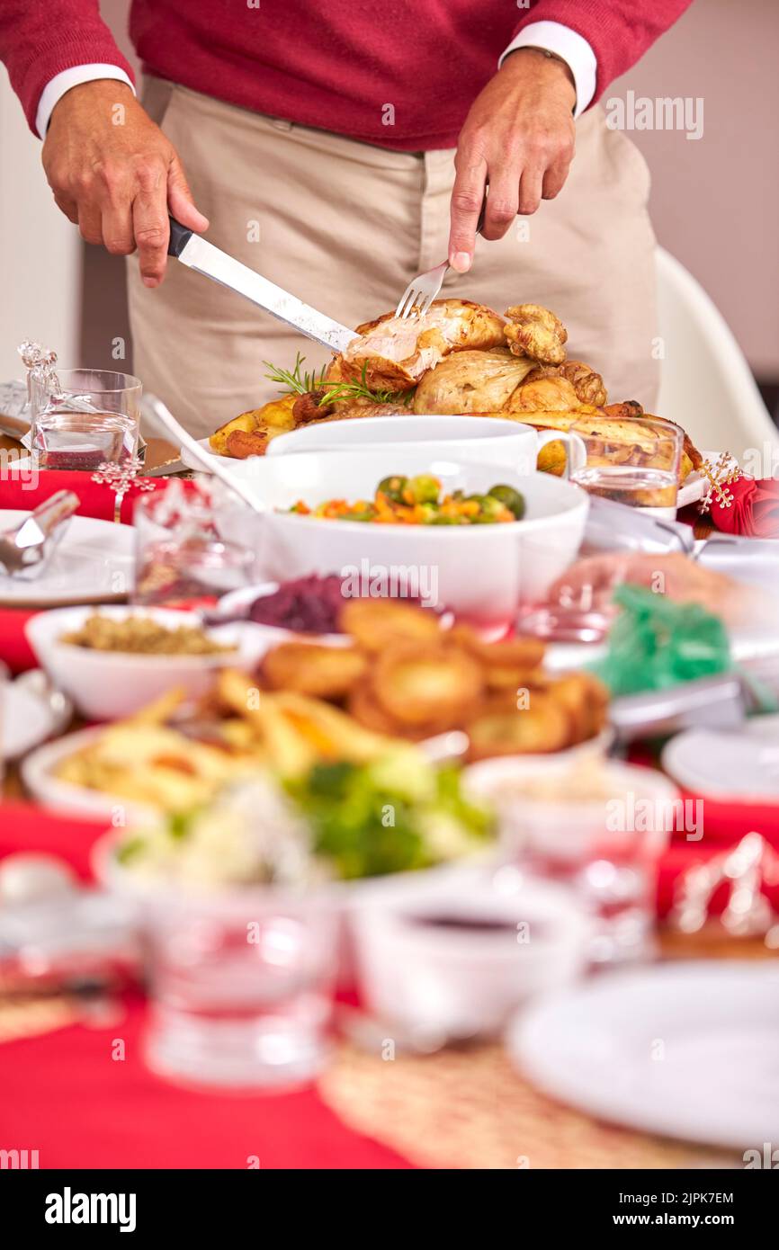 Chicken feast hi-res stock photography and images - Alamy