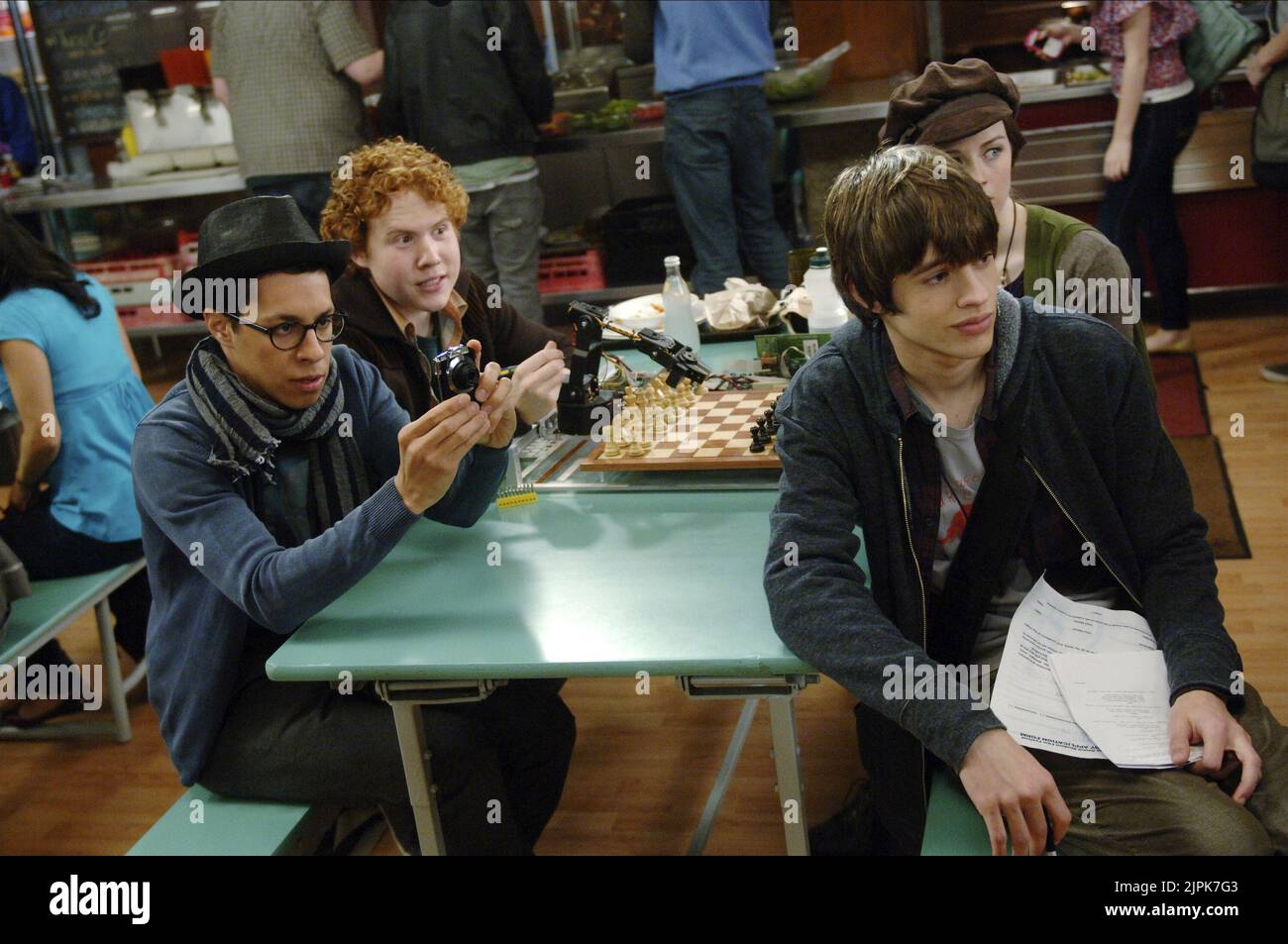 DAVID DEL RIO, JIMMY BELLINGER, MATT PROKOP, GEEK CHARMING, 2011 Stock ...