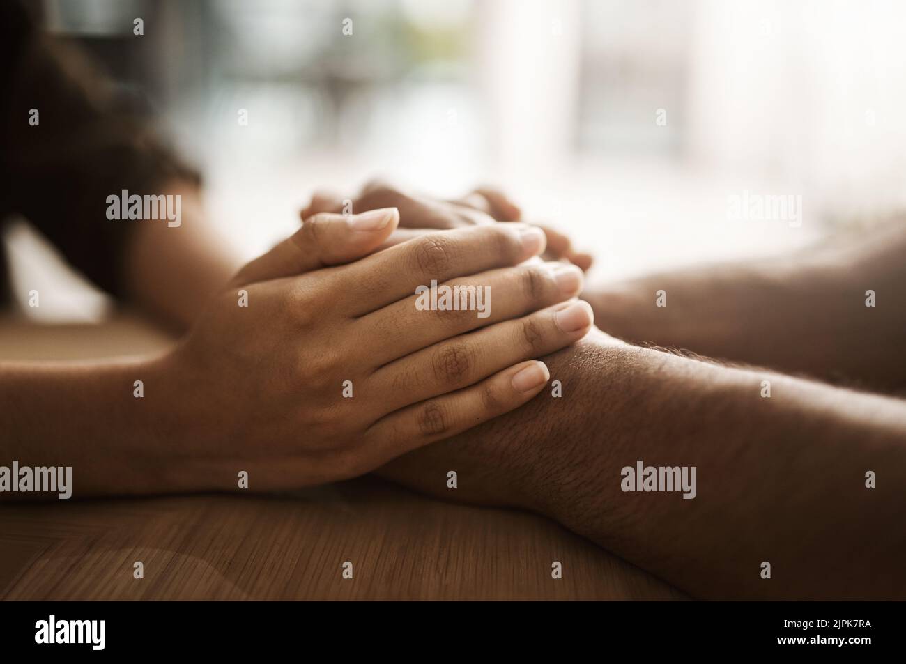 Just keep holding on. two unrecognizable people holding hands in ...