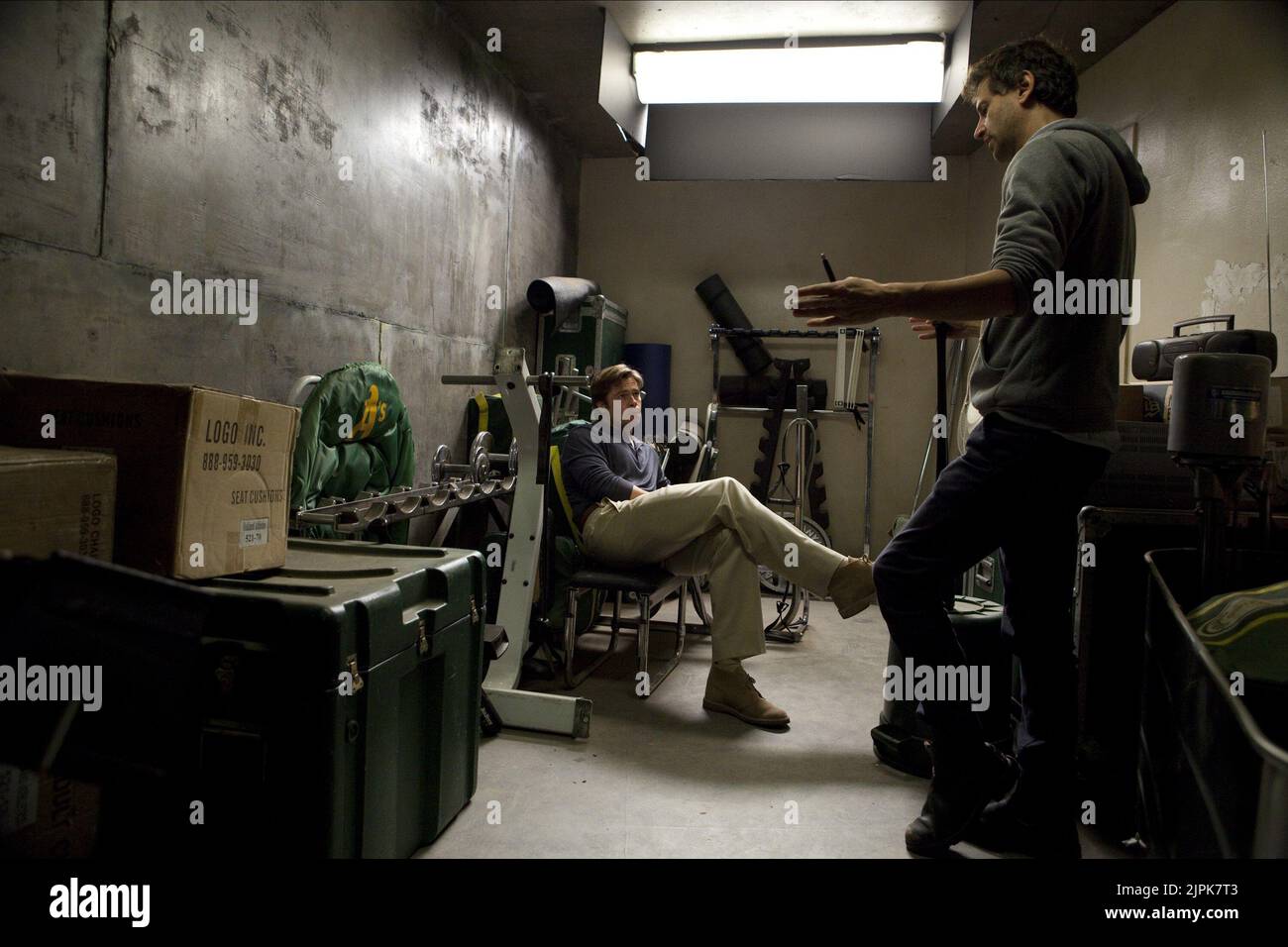 BRAD PITT, BENNETT MILLER, MONEYBALL, 2011 Stock Photo - Alamy