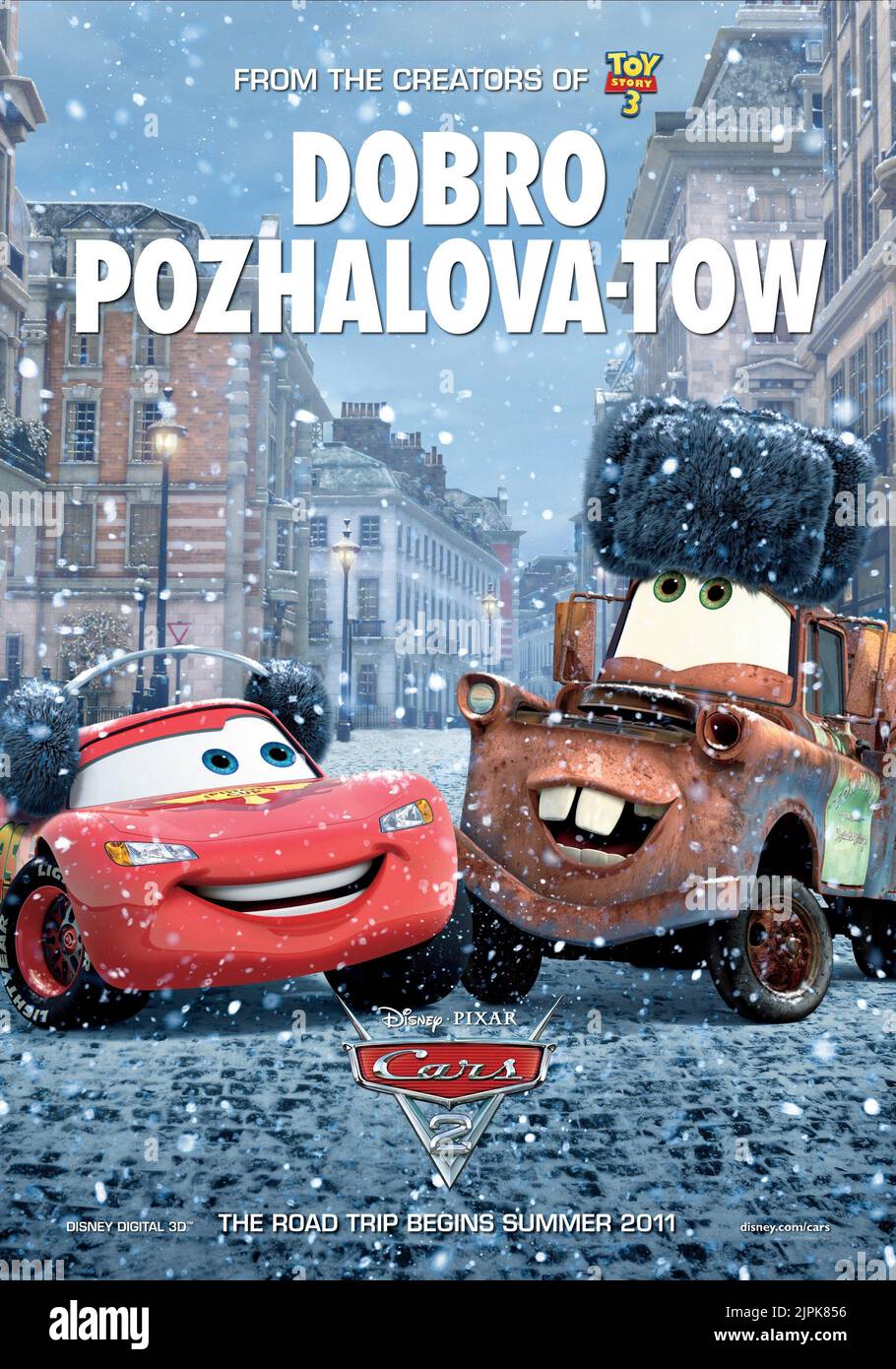 Cars 2 Movie Poster