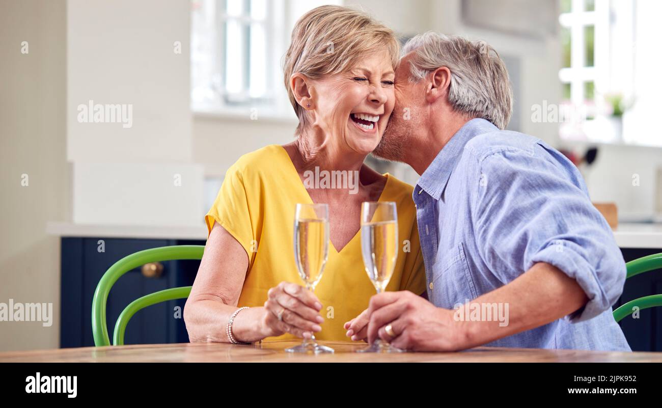 happy, loving, kissing, older couple, happies, romance, older couples ...