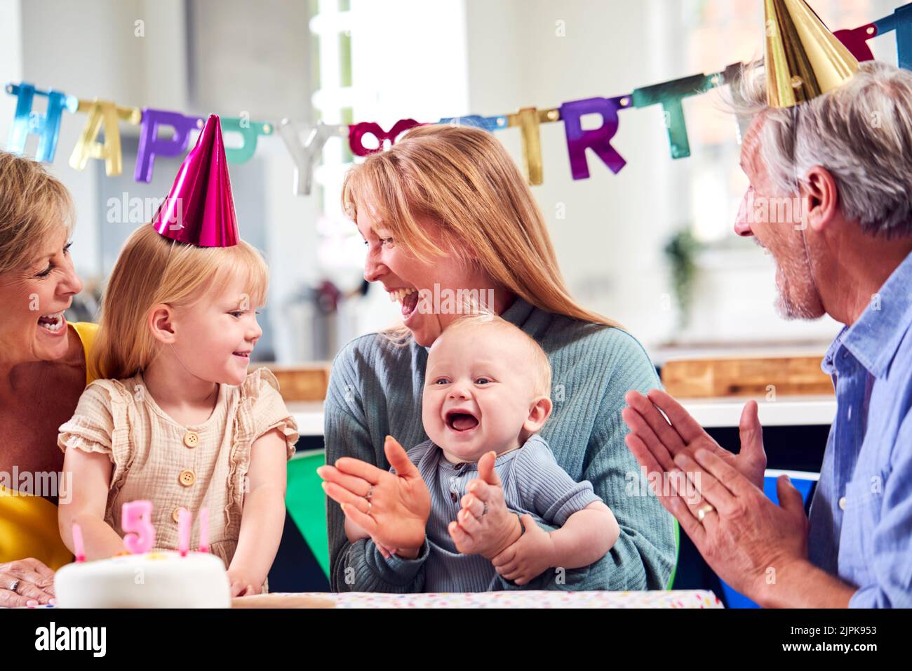 grandson, home, celebrations, family, children birthday, grandparent ...