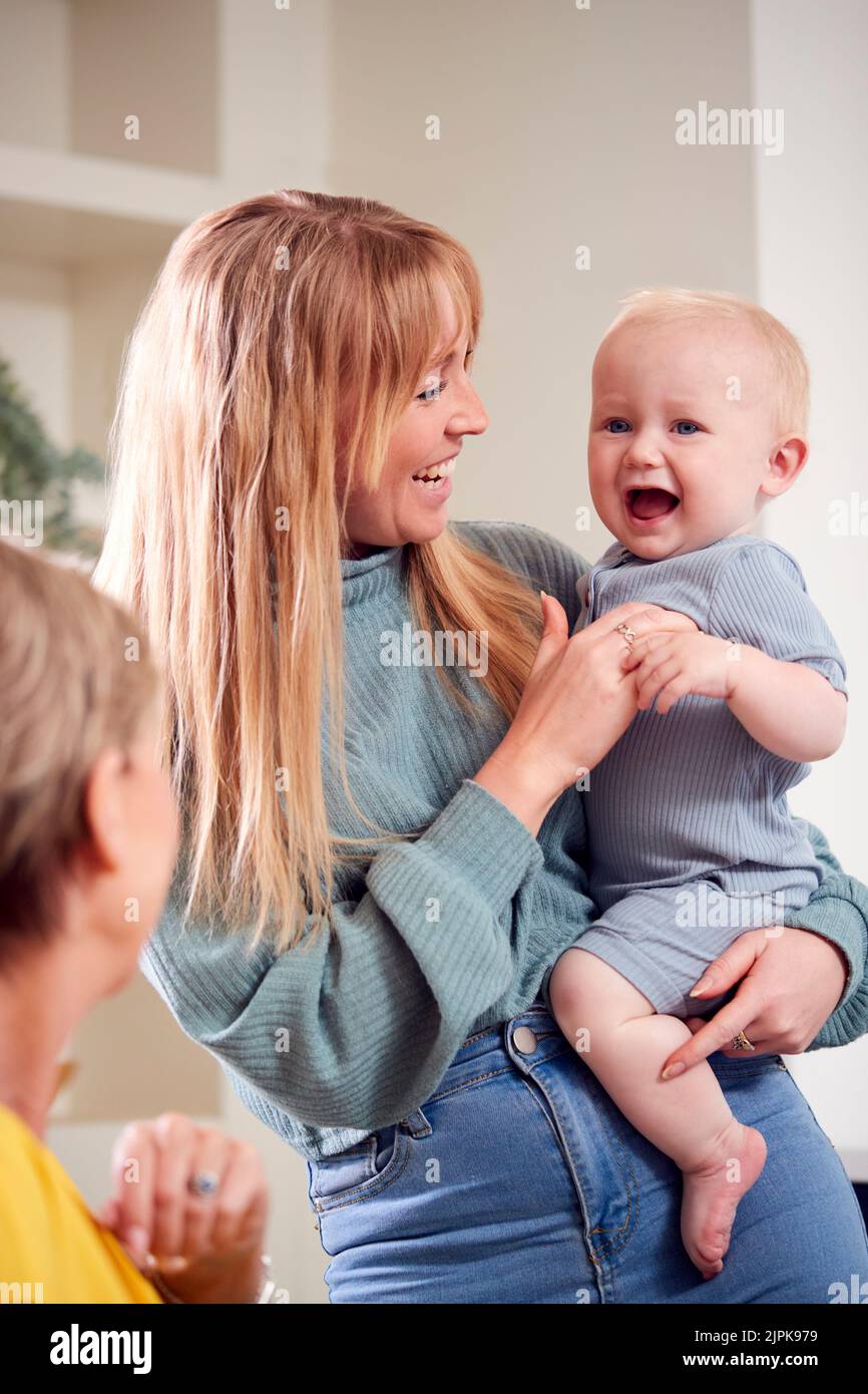 grandmother, mother, joy, daughter, visit, grandma, grandmothers, mom ...