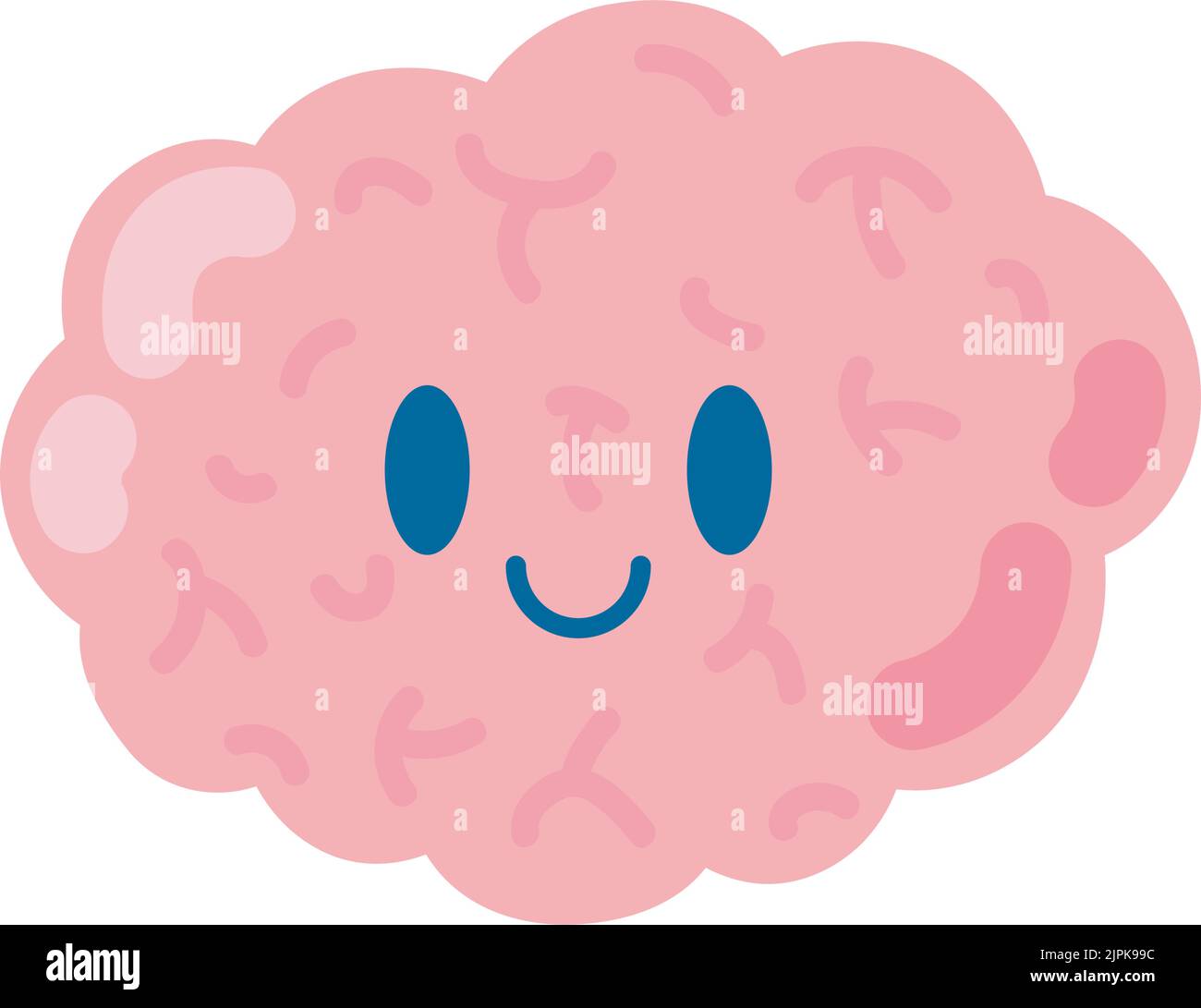 cute brain cartoon Stock Vector Image & Art - Alamy