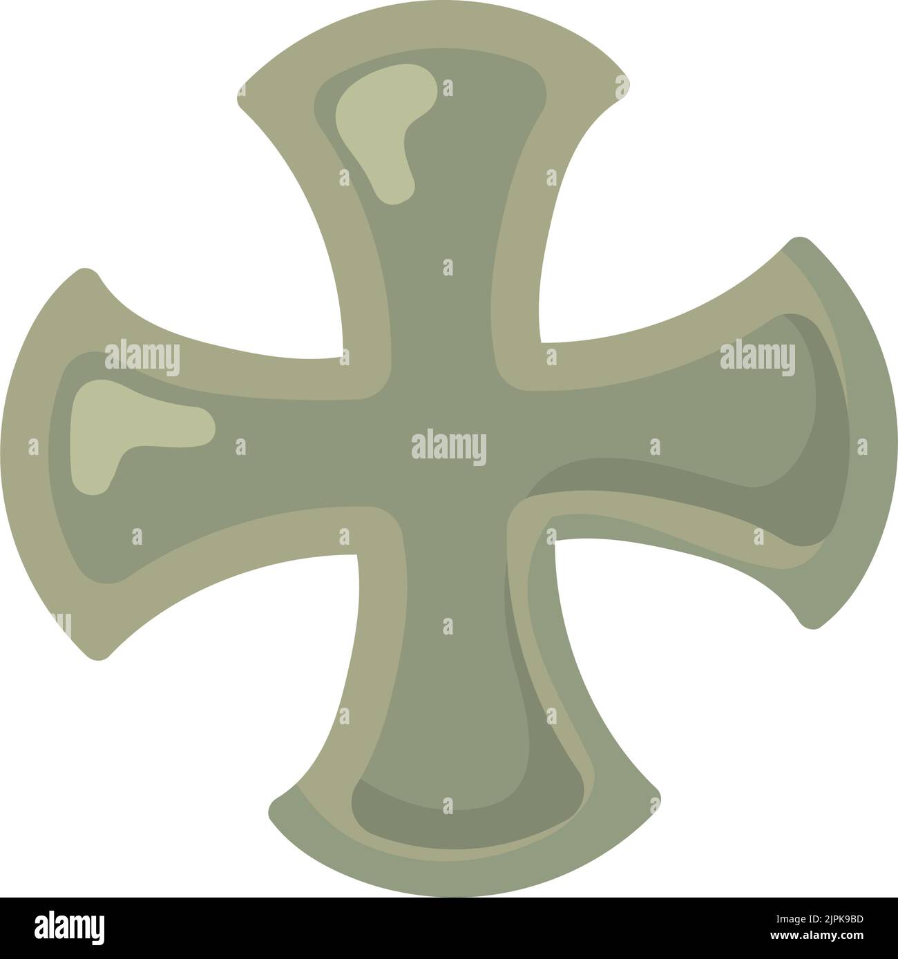 antique cross cartoon icon Stock Vector Image & Art - Alamy
