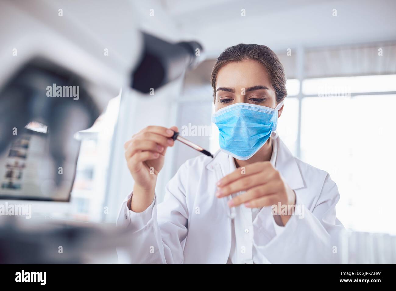 Scientist doing science experiment super hi-res stock photography and ...