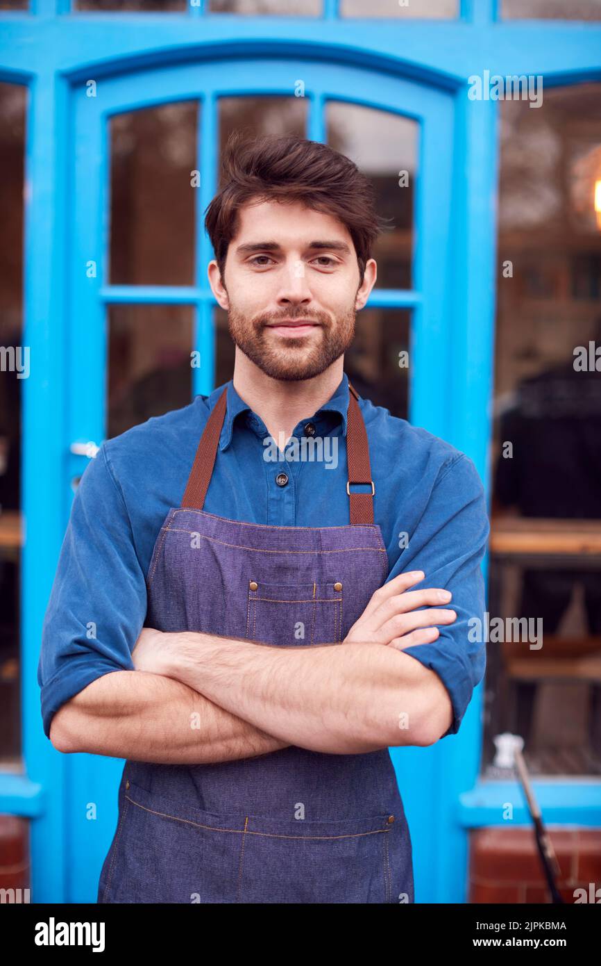 Cafe portrait owner cafes hi-res stock photography and images - Alamy