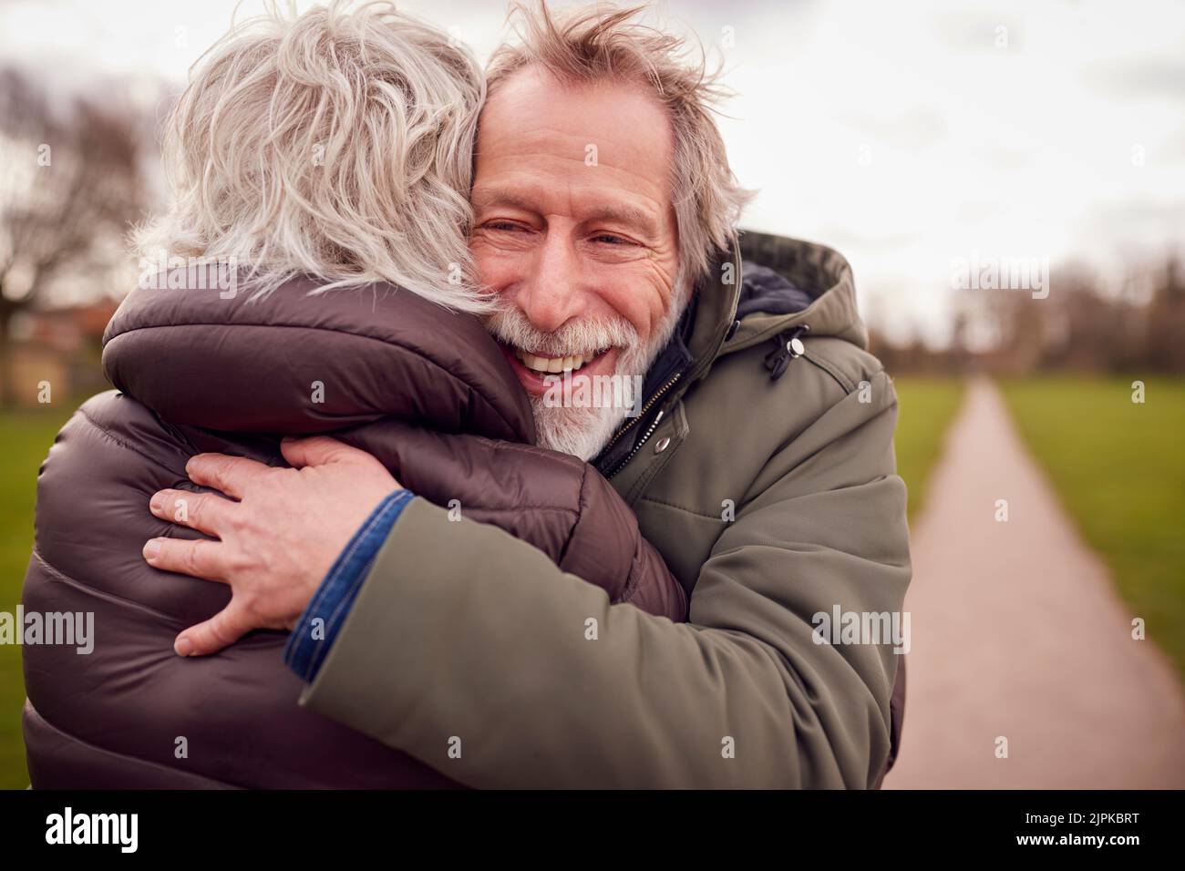 happy, love, walk, hug, older couple, happies, loves, walks, hugging ...