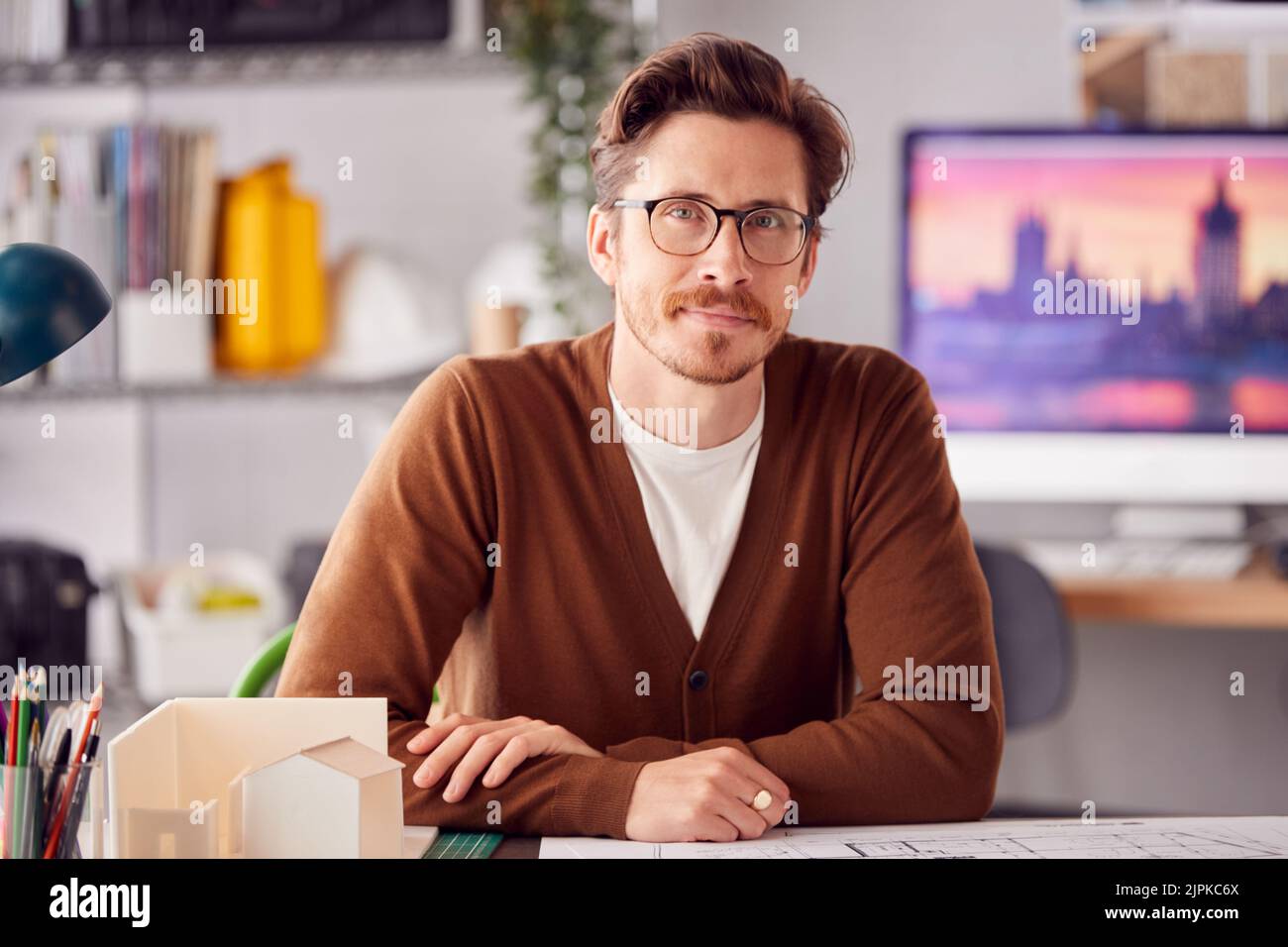 office, portrait, architect, offices, portraits, architects Stock Photo ...