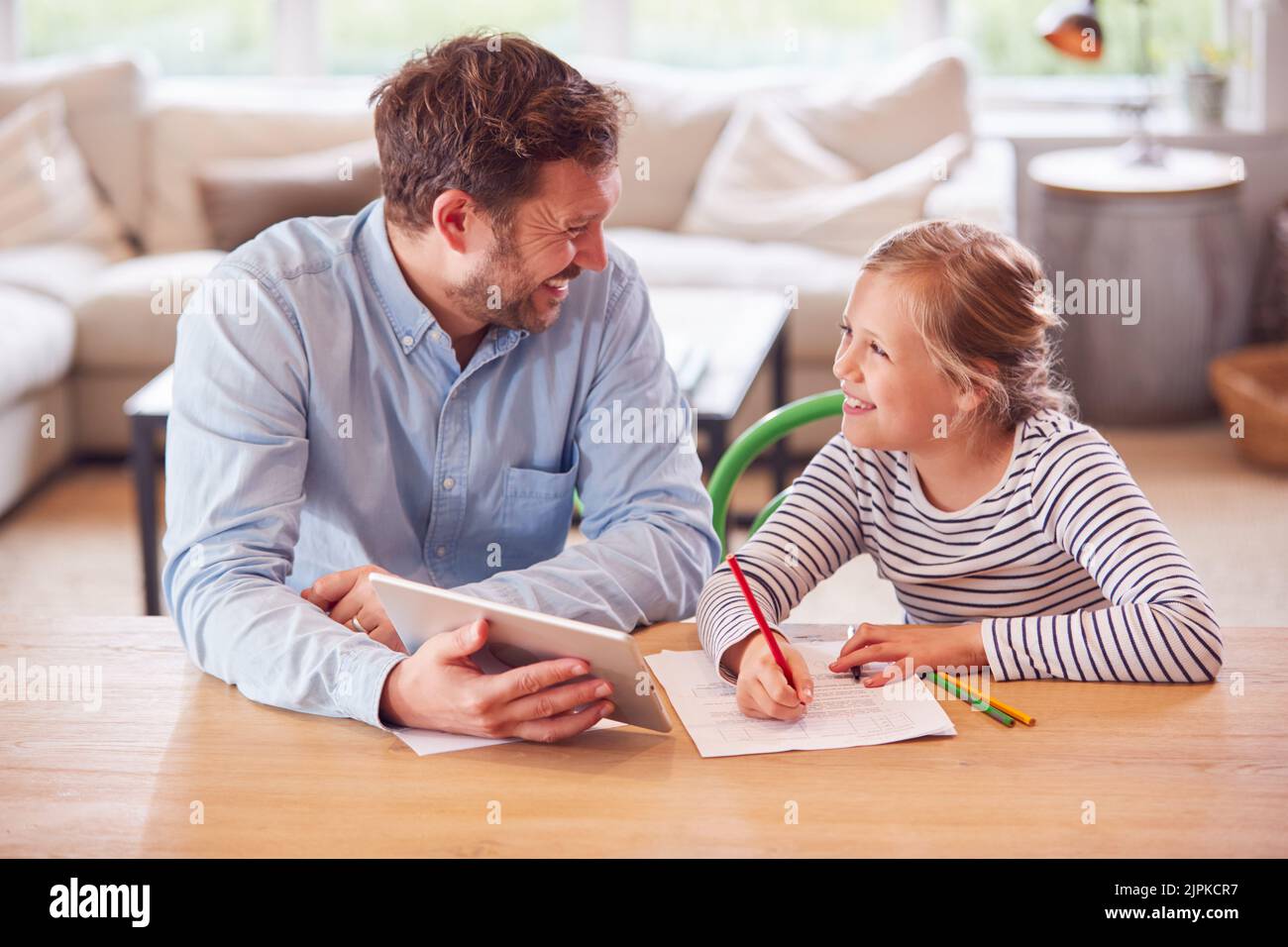 father, learning, daughter, homework, support, hausunterricht, dad, fathers, daughters ...