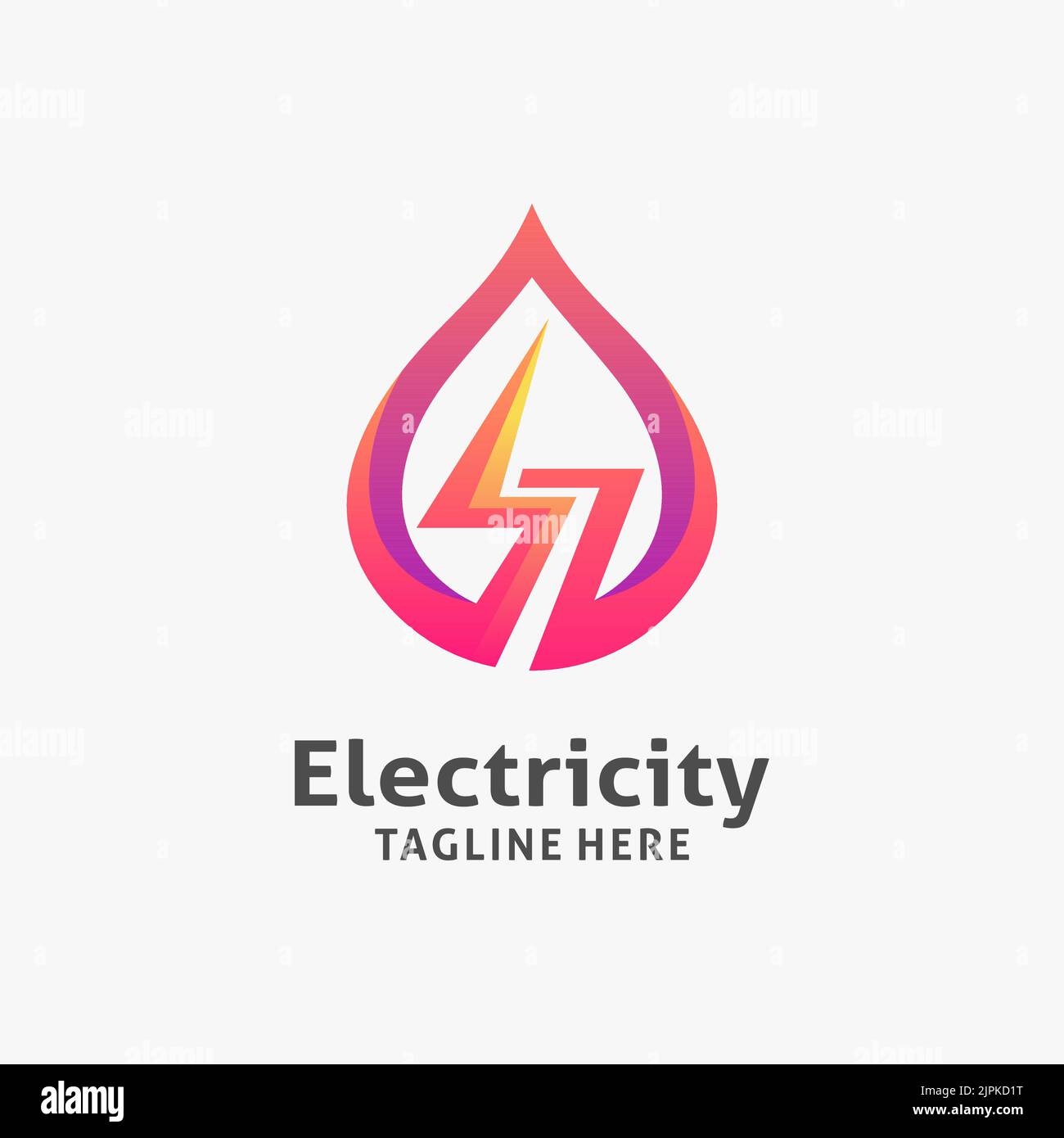 Electrical lightning logo design Stock Vector Image & Art - Alamy