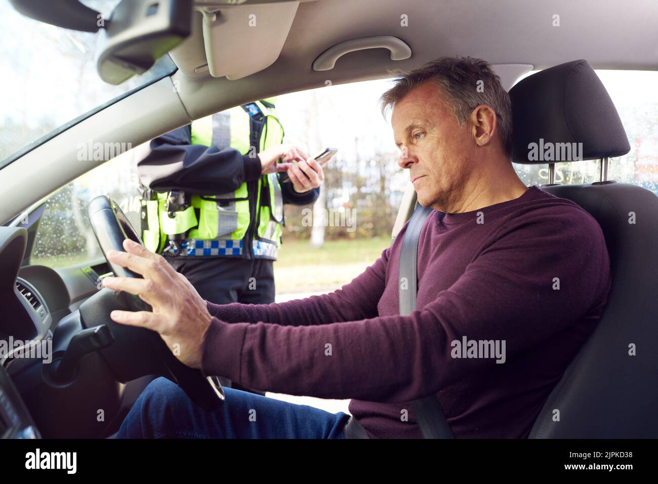police, speed control, polices, speed controls Stock Photo - Alamy