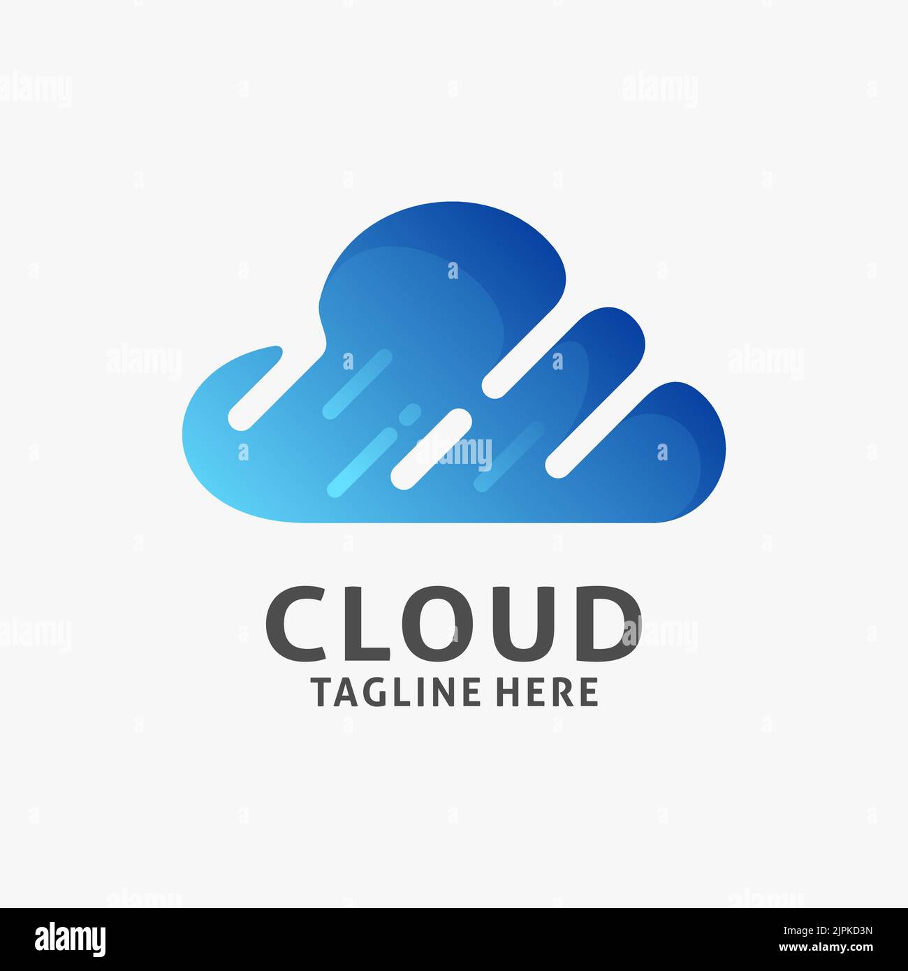 Rain cloud logo design Stock Vector Image & Art - Alamy