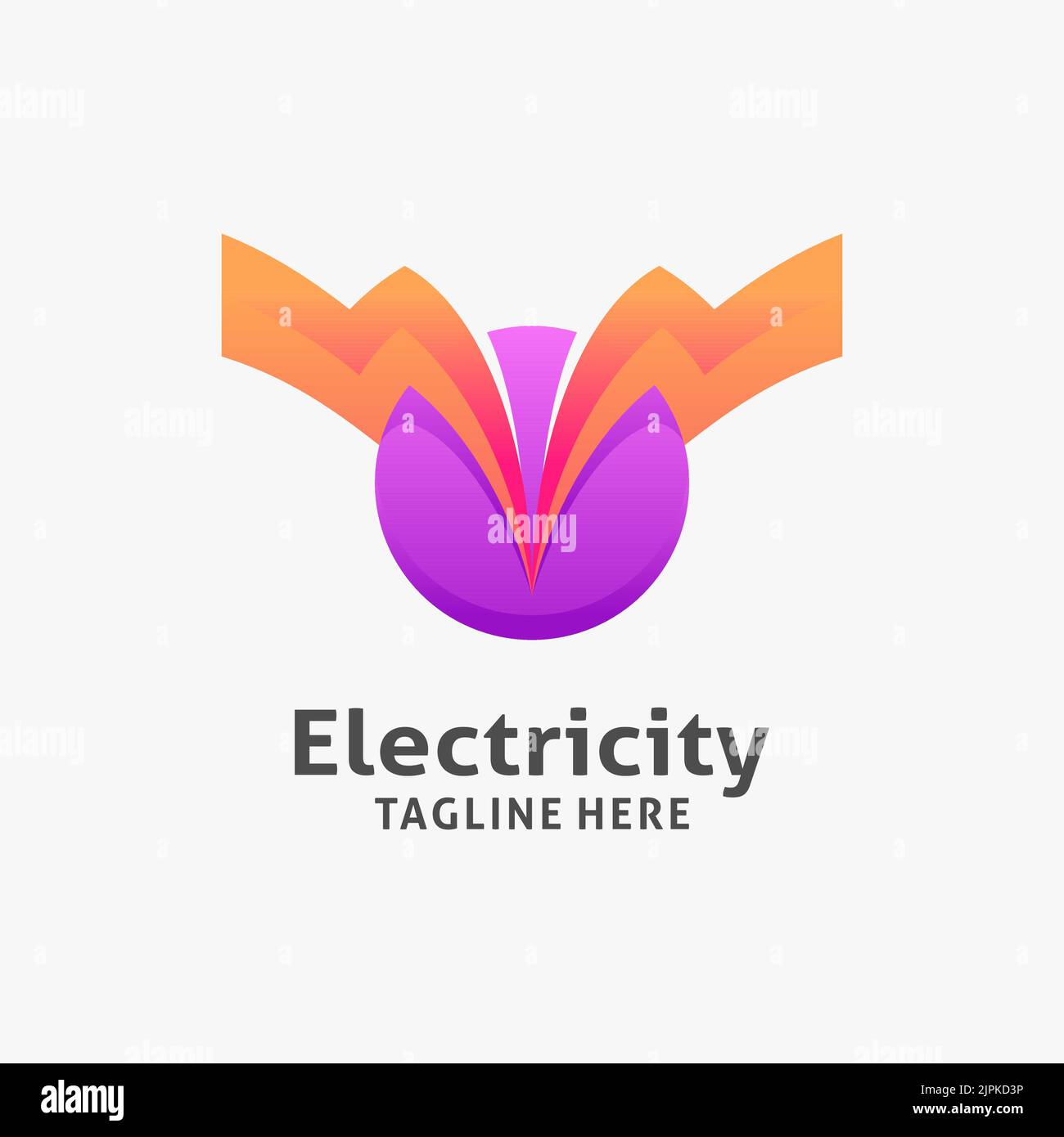 Electrical lightning logo design Stock Vector Image & Art - Alamy