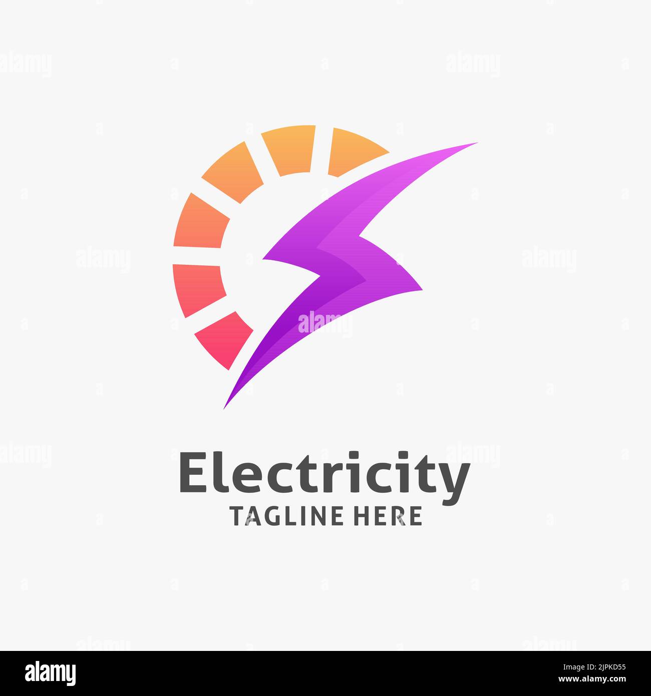 Electrical lightning logo design Stock Vector Image & Art - Alamy