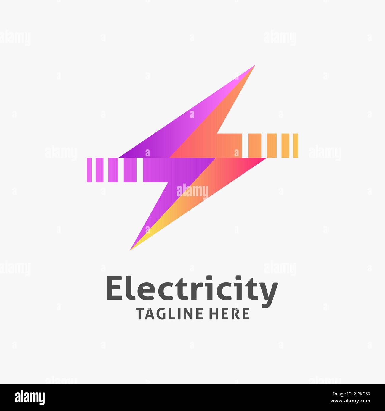 Electrical lightning logo design Stock Vector Image & Art - Alamy