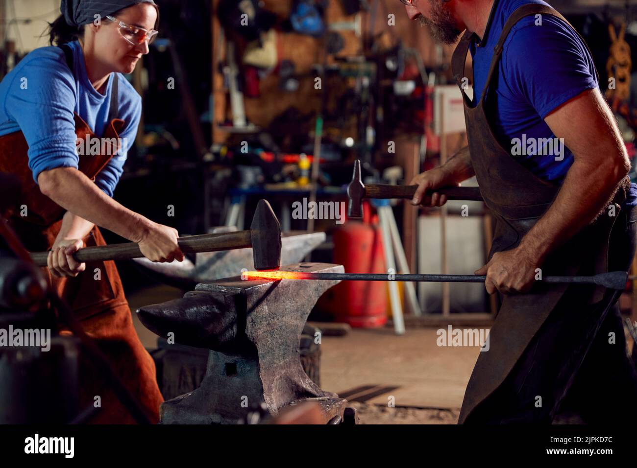 ironwork, hammer, blacksmith shop, blacksmith, anvil, trainee, ironworks, hammers, blacksmith ...