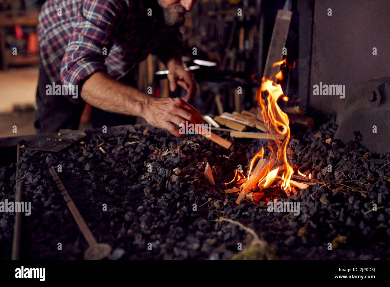 fire, blacksmith, forge, fires, blacksmiths, forges Stock Photo - Alamy