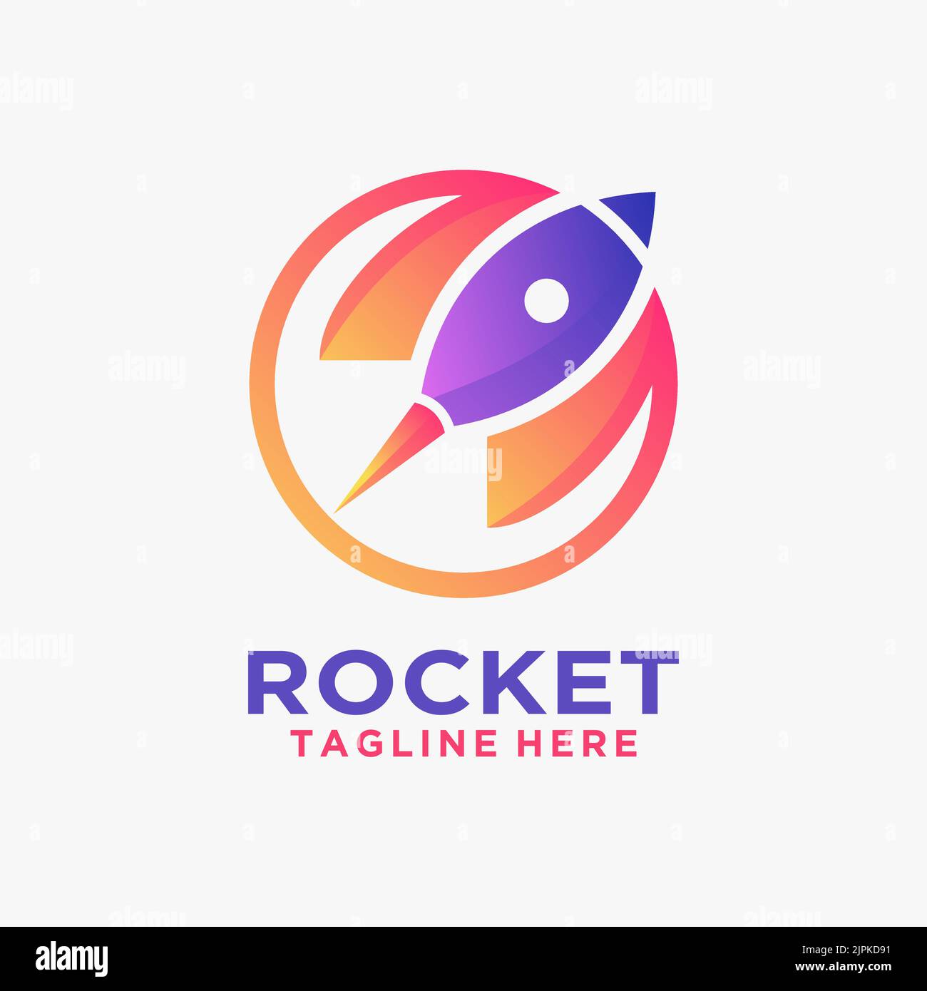 Rocket logo Cut Out Stock Images & Pictures - Alamy