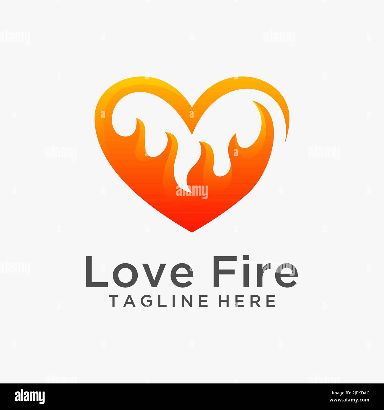 Fire of love Cut Out Stock Images & Pictures - Alamy