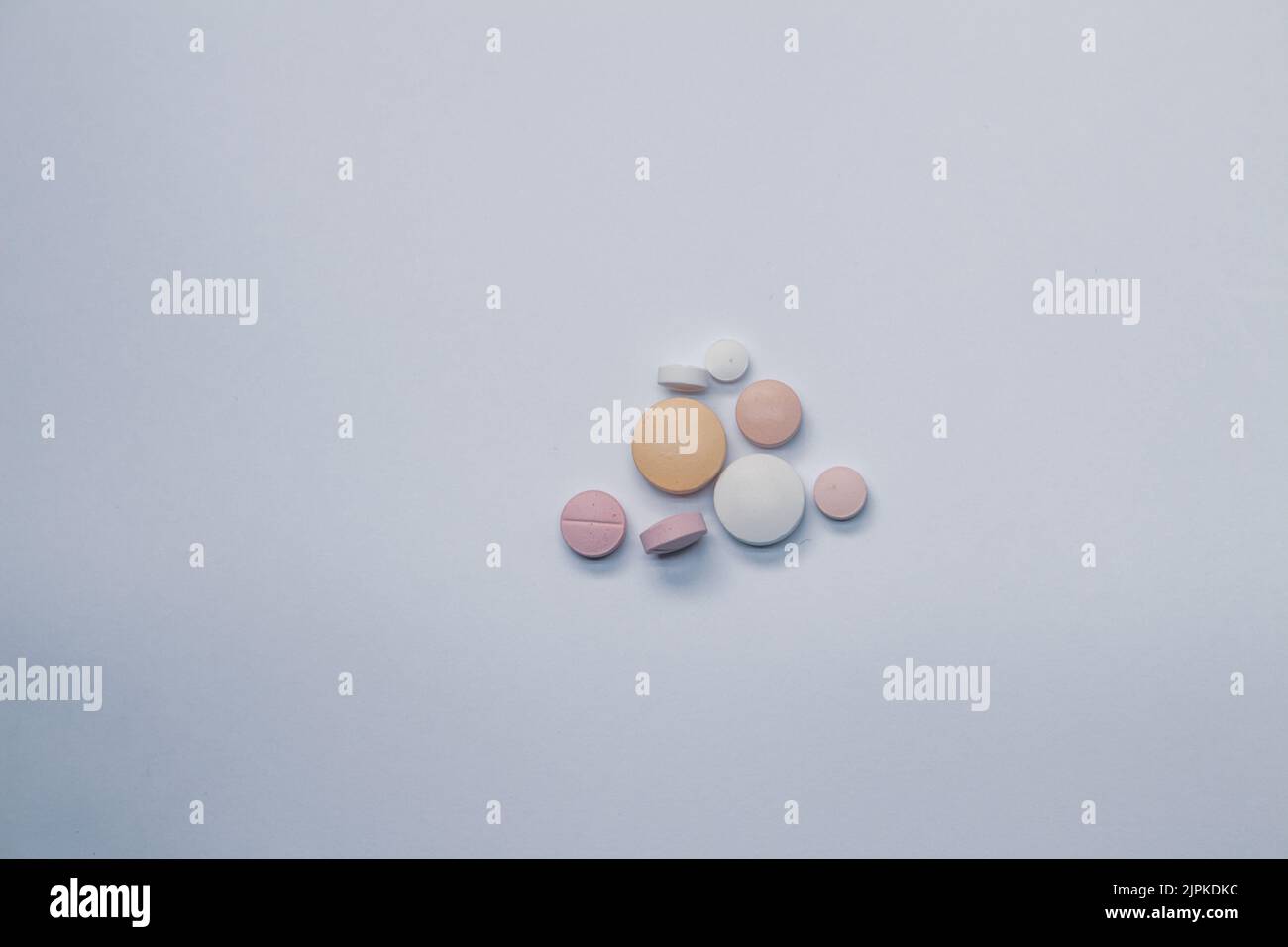 Pills different colors sizes on hi-res stock photography and images - Alamy