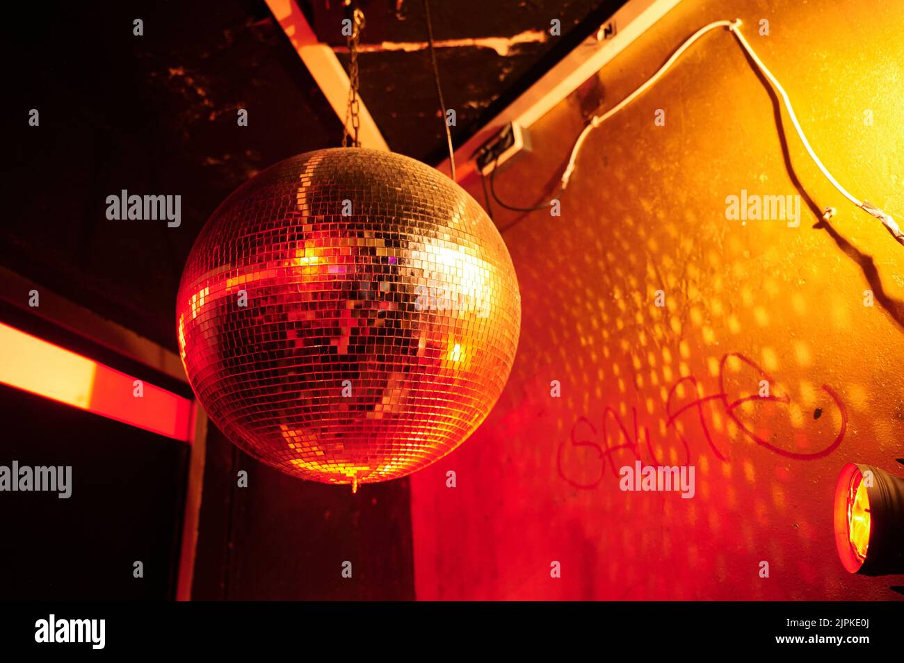 Berlin, Germany. 18th Aug, 2022. During a tour of Berlin's club culture ...