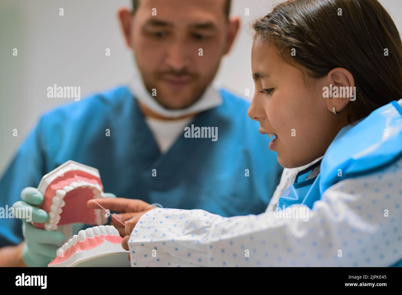 So thats how a healthy par of teeth should look like. a cheerful little ...