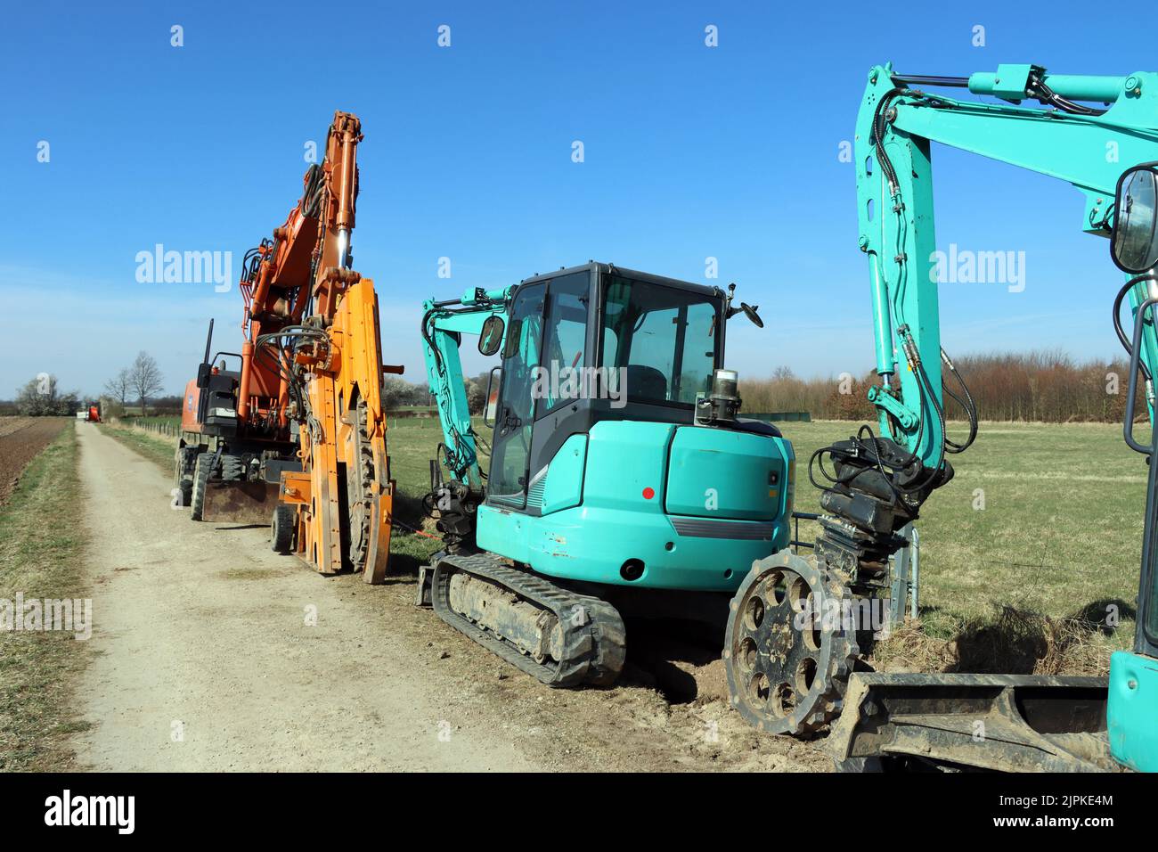 machine, excavator, machines, earth movers Stock Photo - Alamy