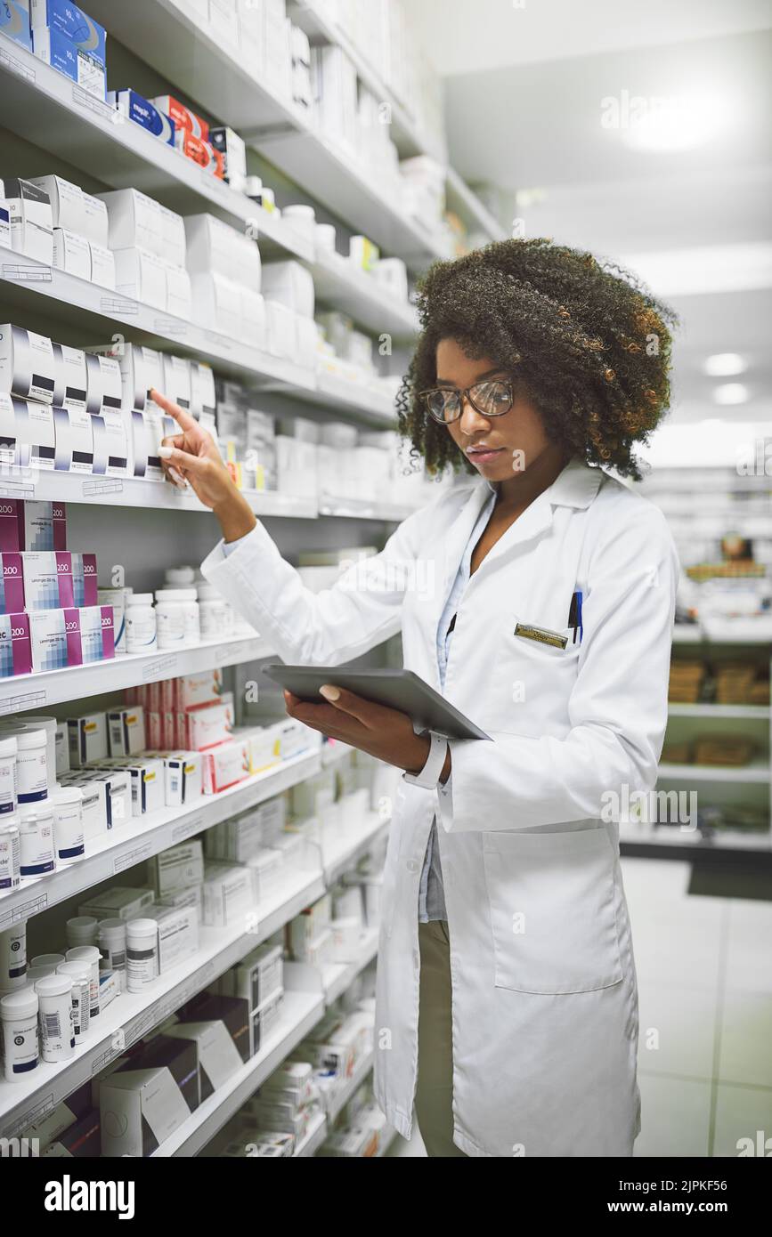 Everything is packed very well. a cheerful young female pharmacist ...