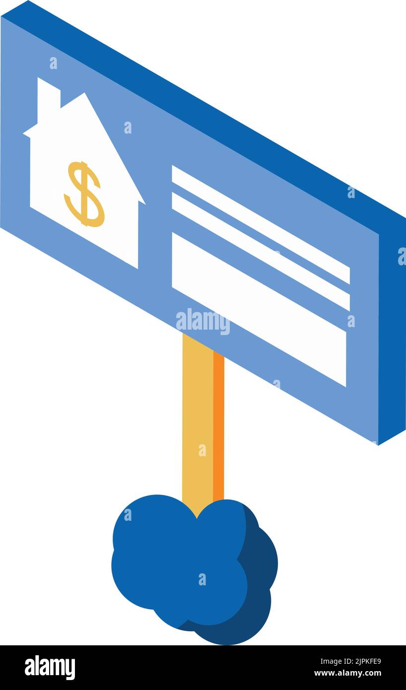 real estate signboard Stock Vector Image & Art - Alamy