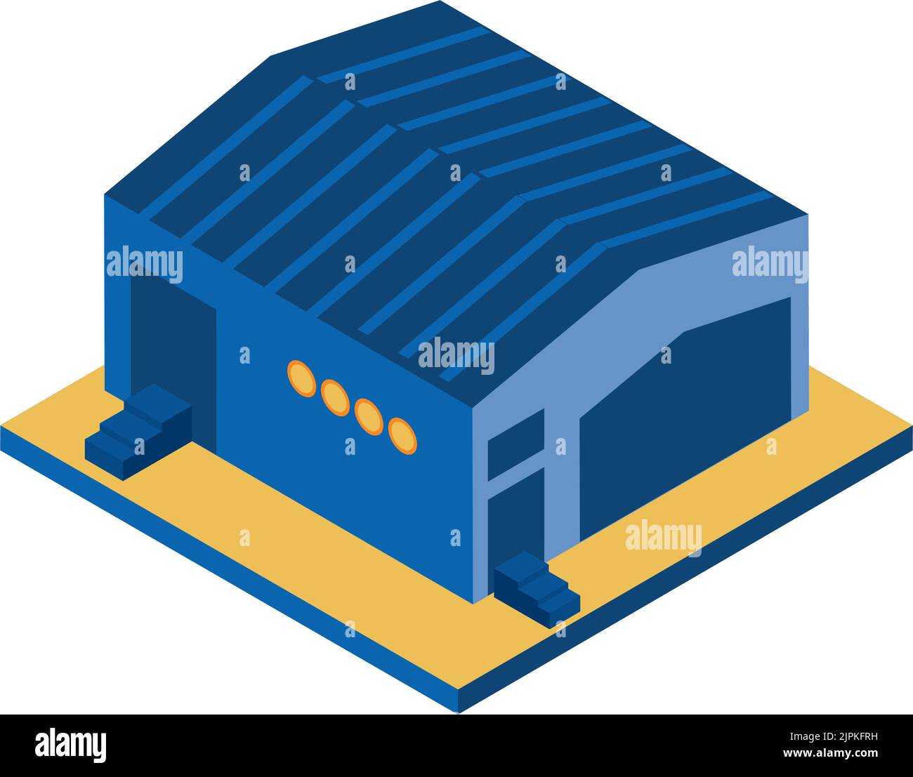 isometric warehouse icon Stock Vector Image & Art - Alamy