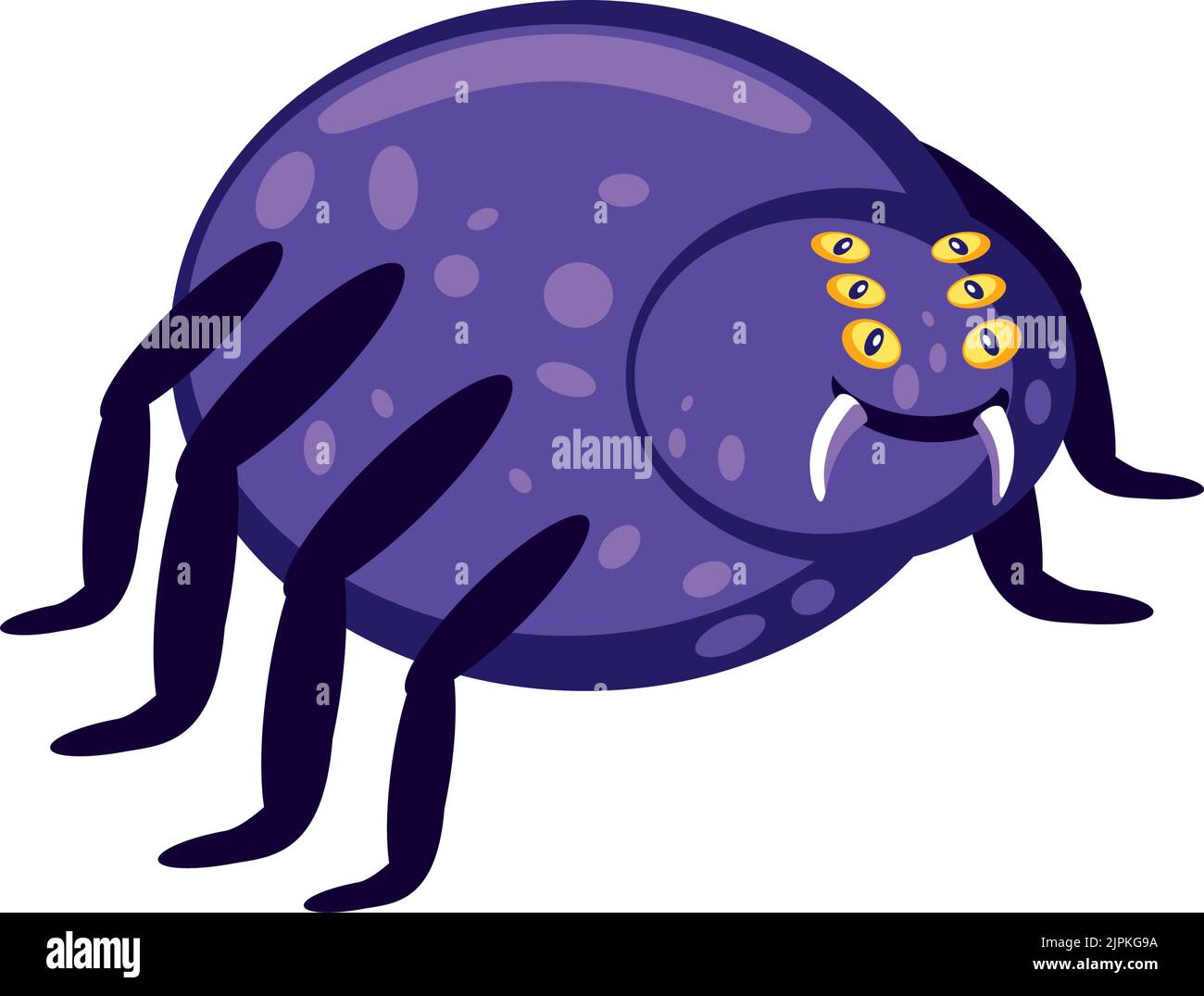 Creepy Spider Icon Stock Vector Image And Art Alamy