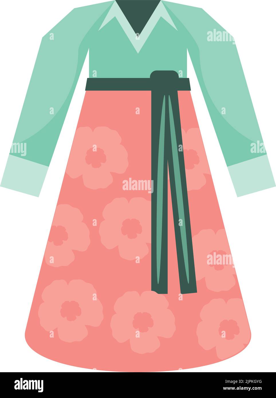 korean hanbok traditional Stock Vector Image & Art - Alamy