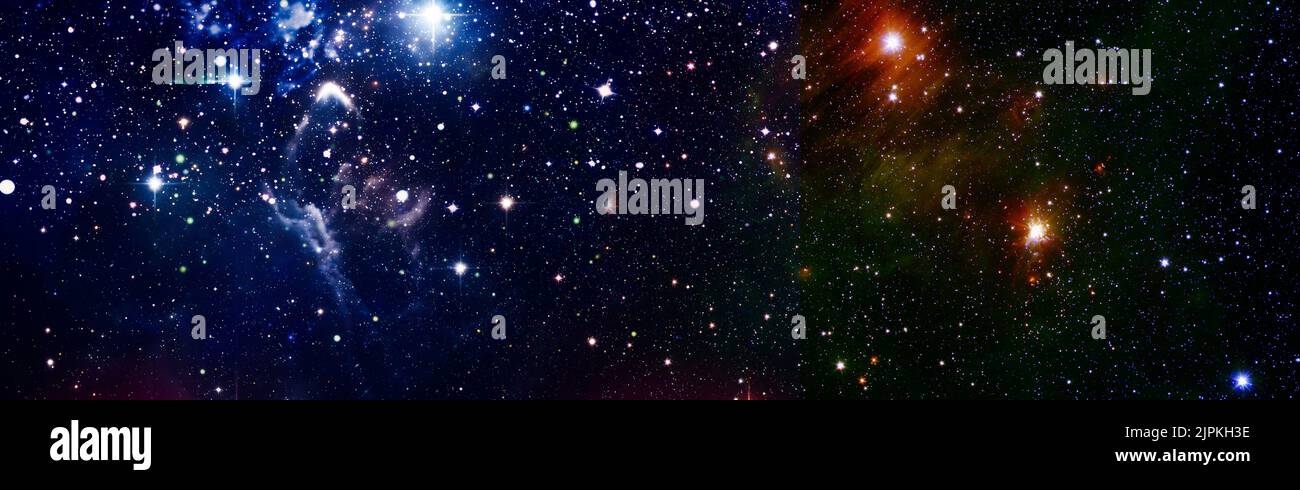 Mystical beautiful space. Unforgettable diverse space background ...