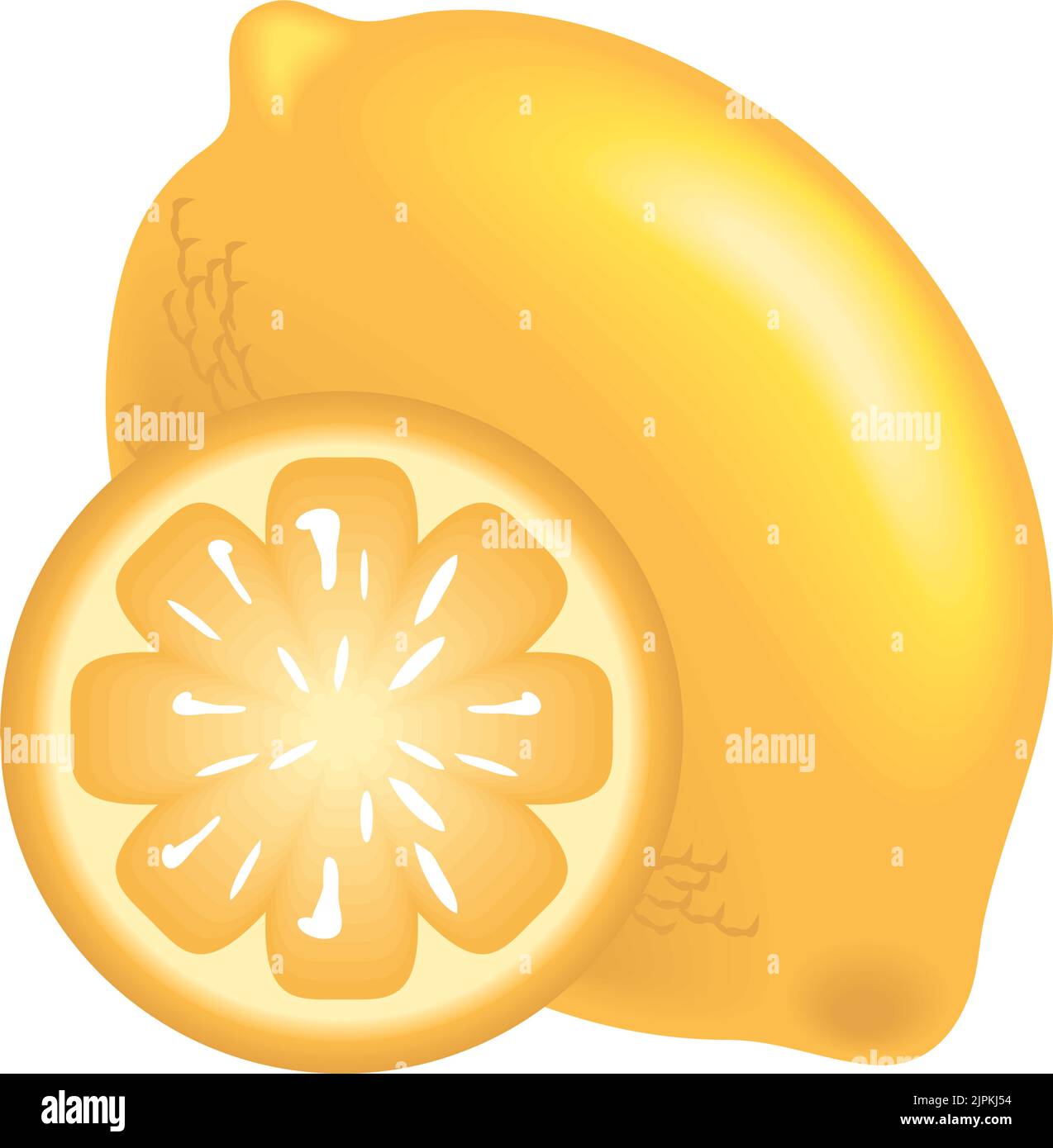 realistic fruit lemon Stock Vector Image & Art - Alamy